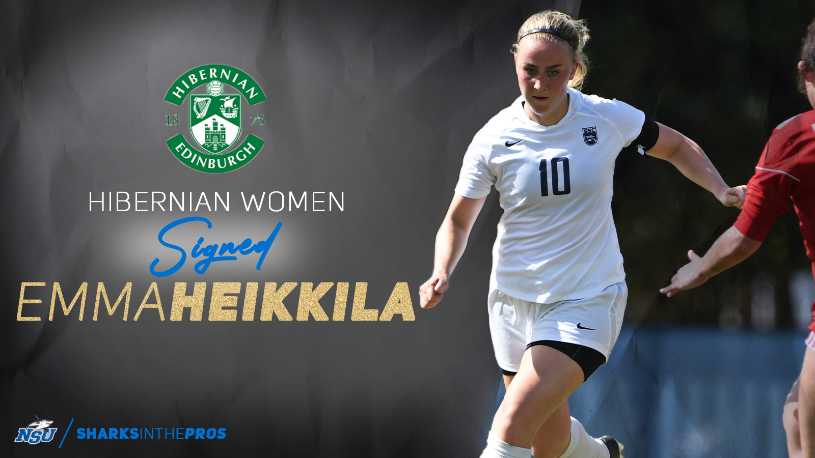 Heikkila Signs Professionally in Scotland - Nova Southeastern ...