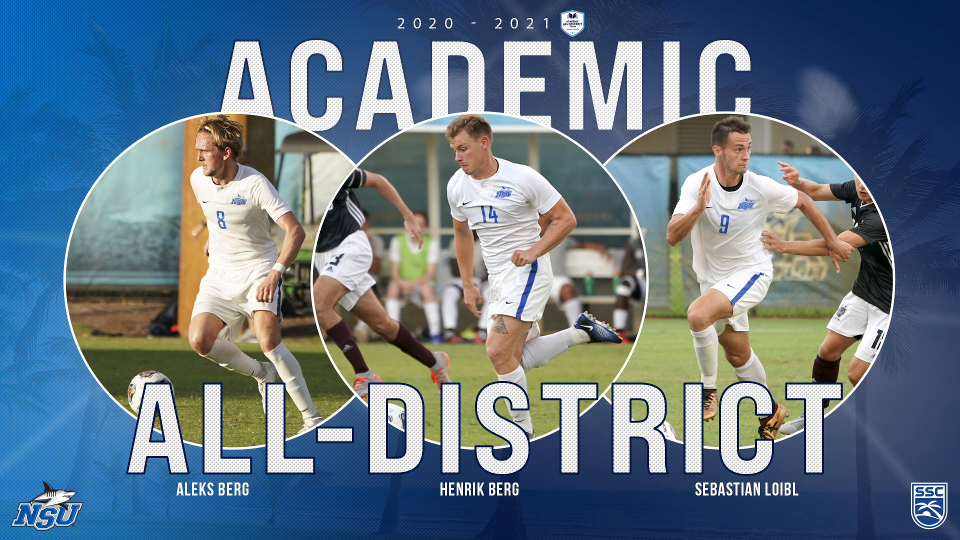 NSU Trio Earns CoSIDA Academic All-District Honors - Nova Southeastern ...