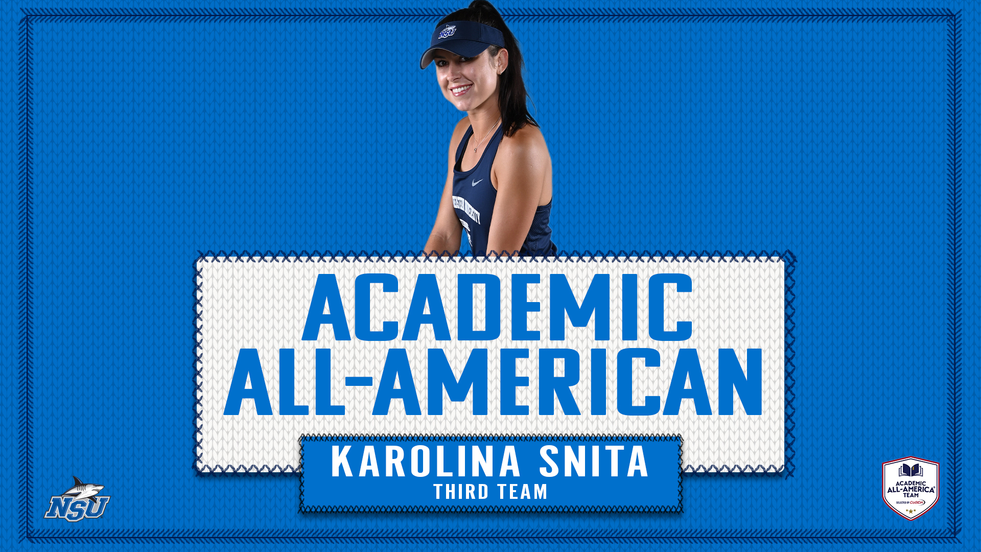 Snita Garners CoSIDA Academic All-America Honors - Nova Southeastern ...
