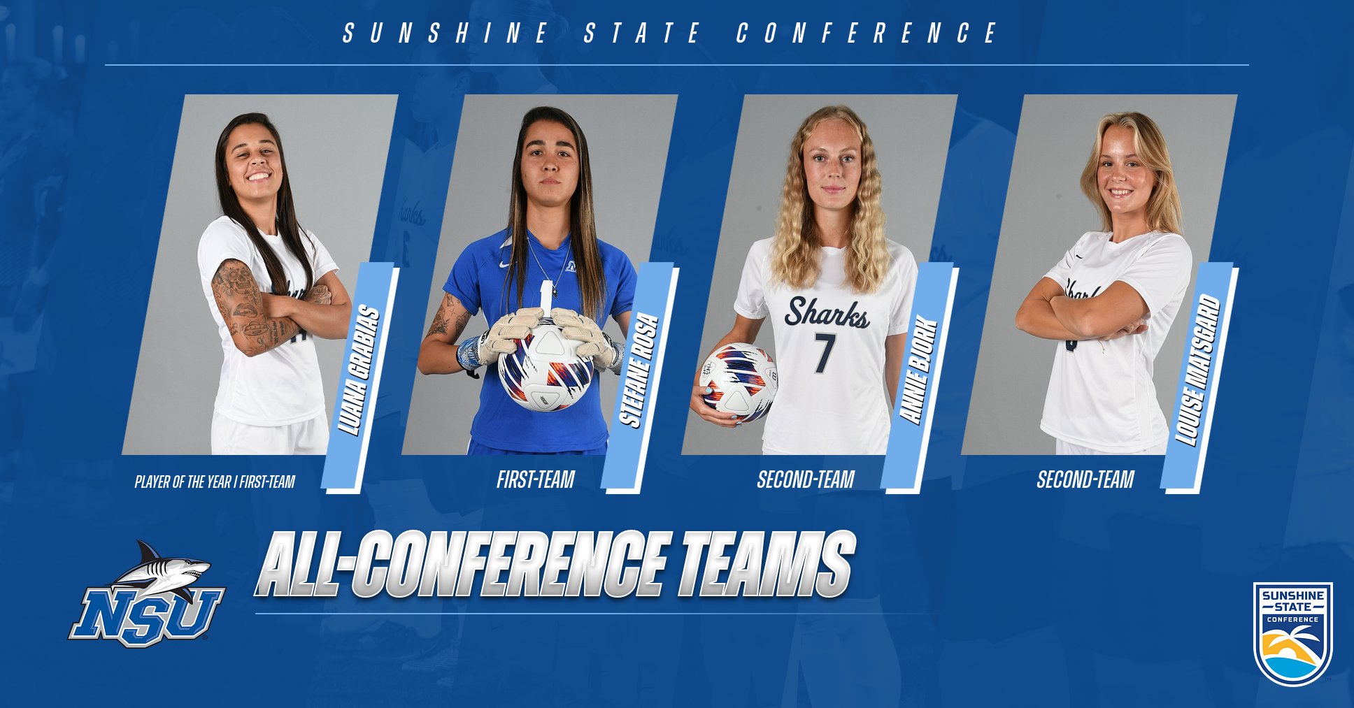 Grabias Wins Player of the Year, Four Sharks selected to All-SSC Teams ...