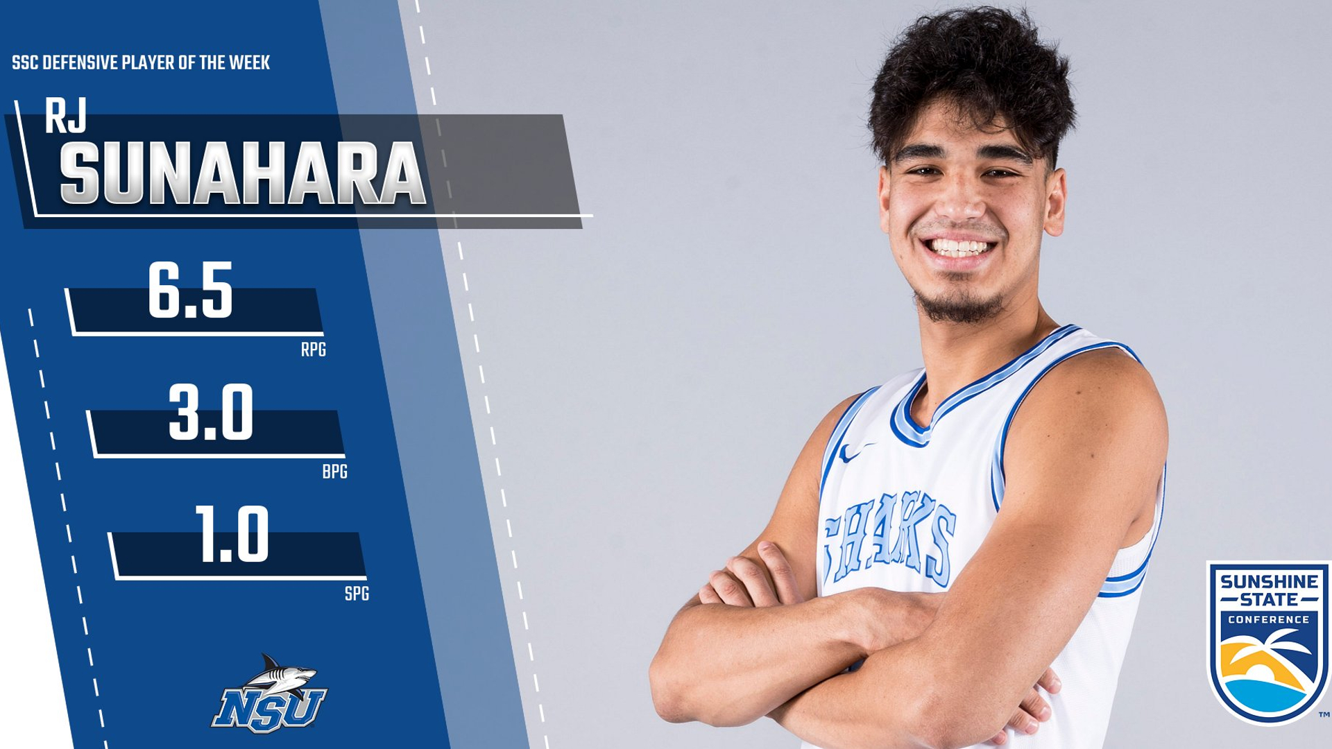 Sunahara Named SSC Defensive Player of the Week for Second Time this ...