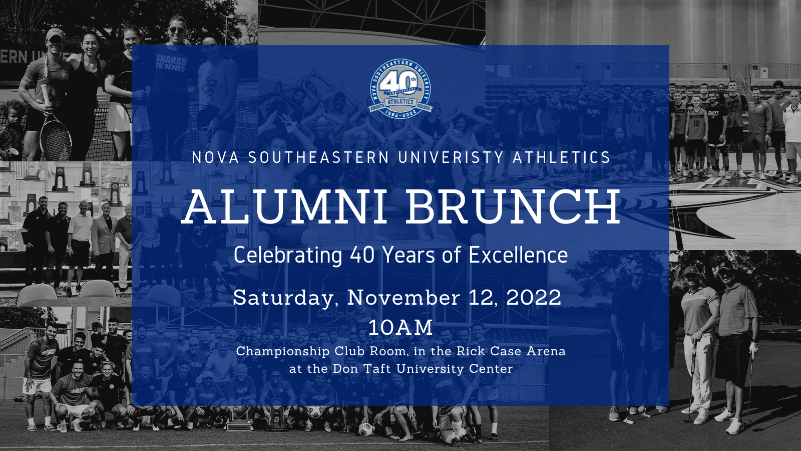 NSU Athletics' Alumni Brunch, Celebrating 40 Years of Excellence - Nova ...