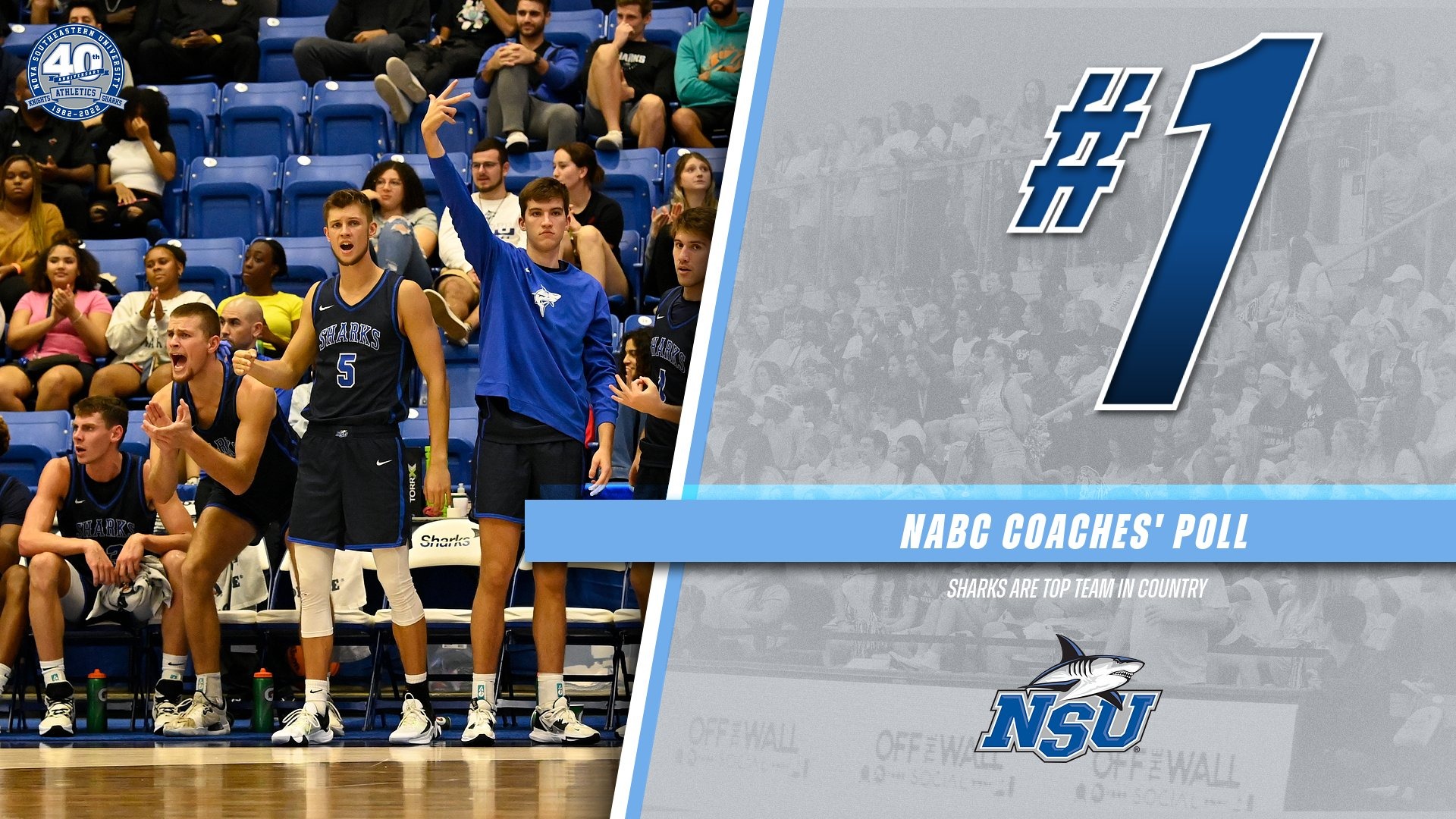 Sharks Men's Basketball Named DII's New #1 - Nova Southeastern ...