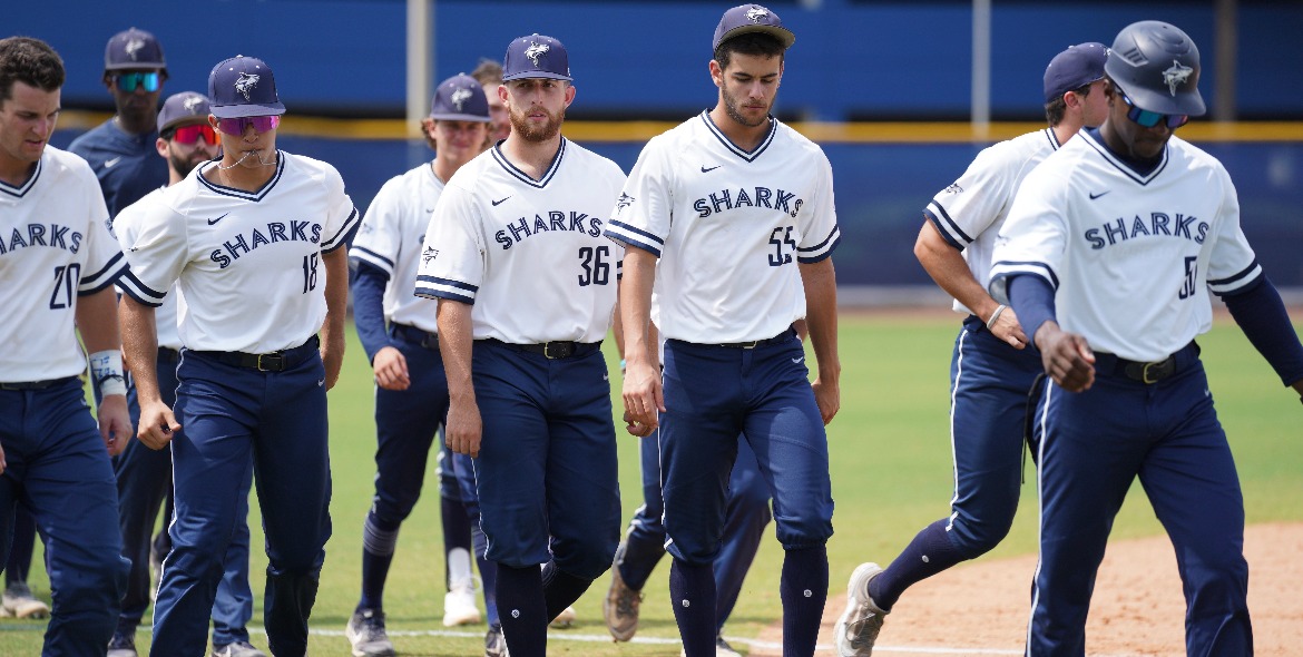 Sharks Celebrate 20 Seniors in Doubleheader Action - Nova Southeastern ...