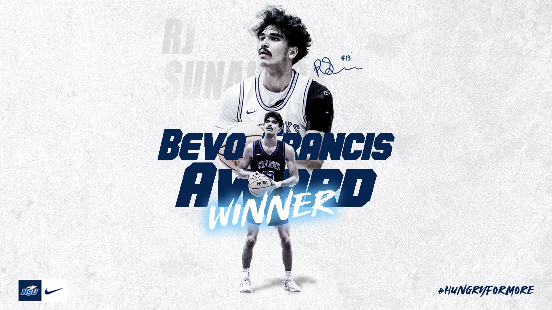 RJ Sunahara Recognized as Bevo Francis Award Winner - Nova Southeastern ...