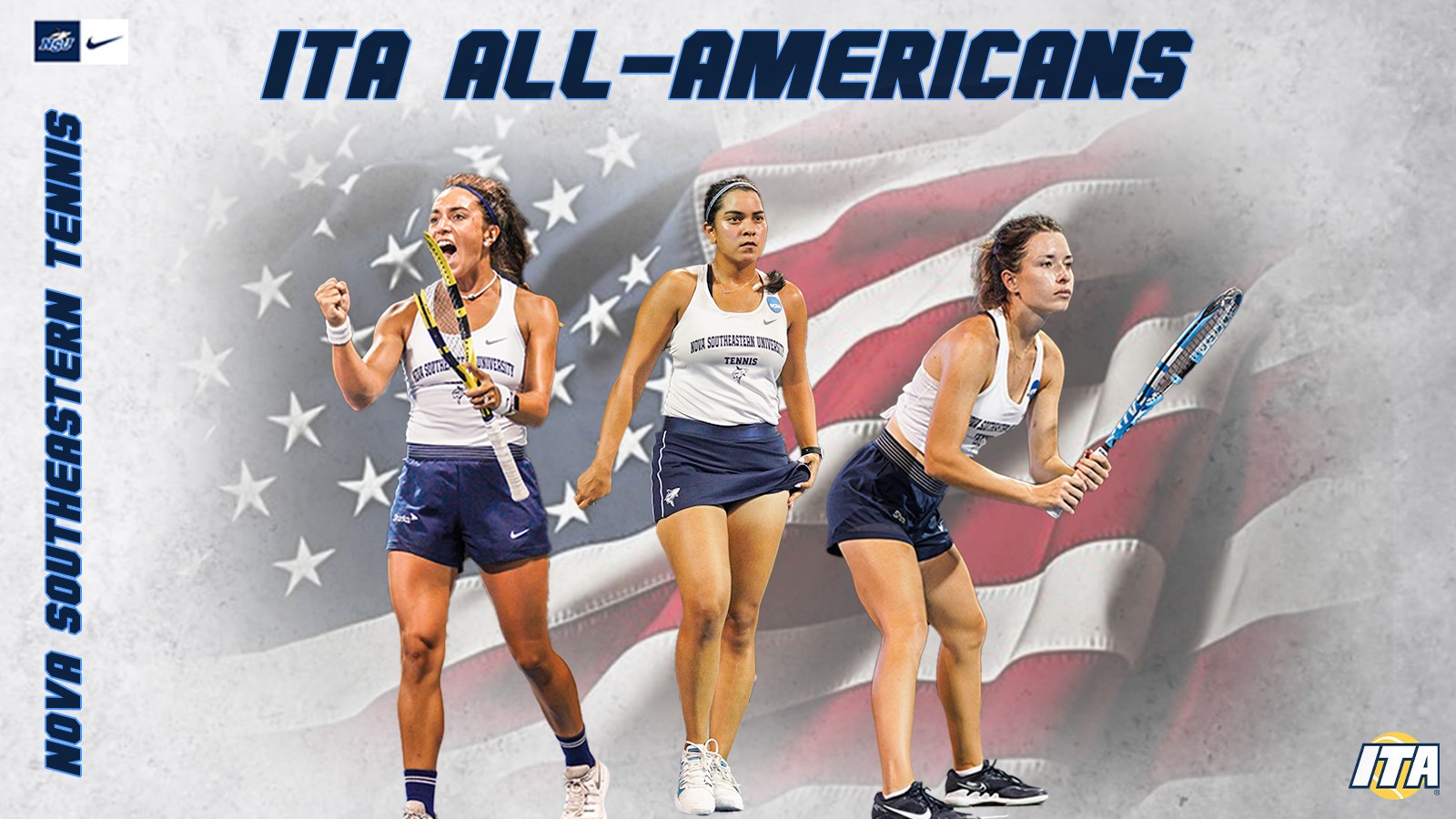 Three Sharks Named as ITA All-Americans - Nova Southeastern University Athletics