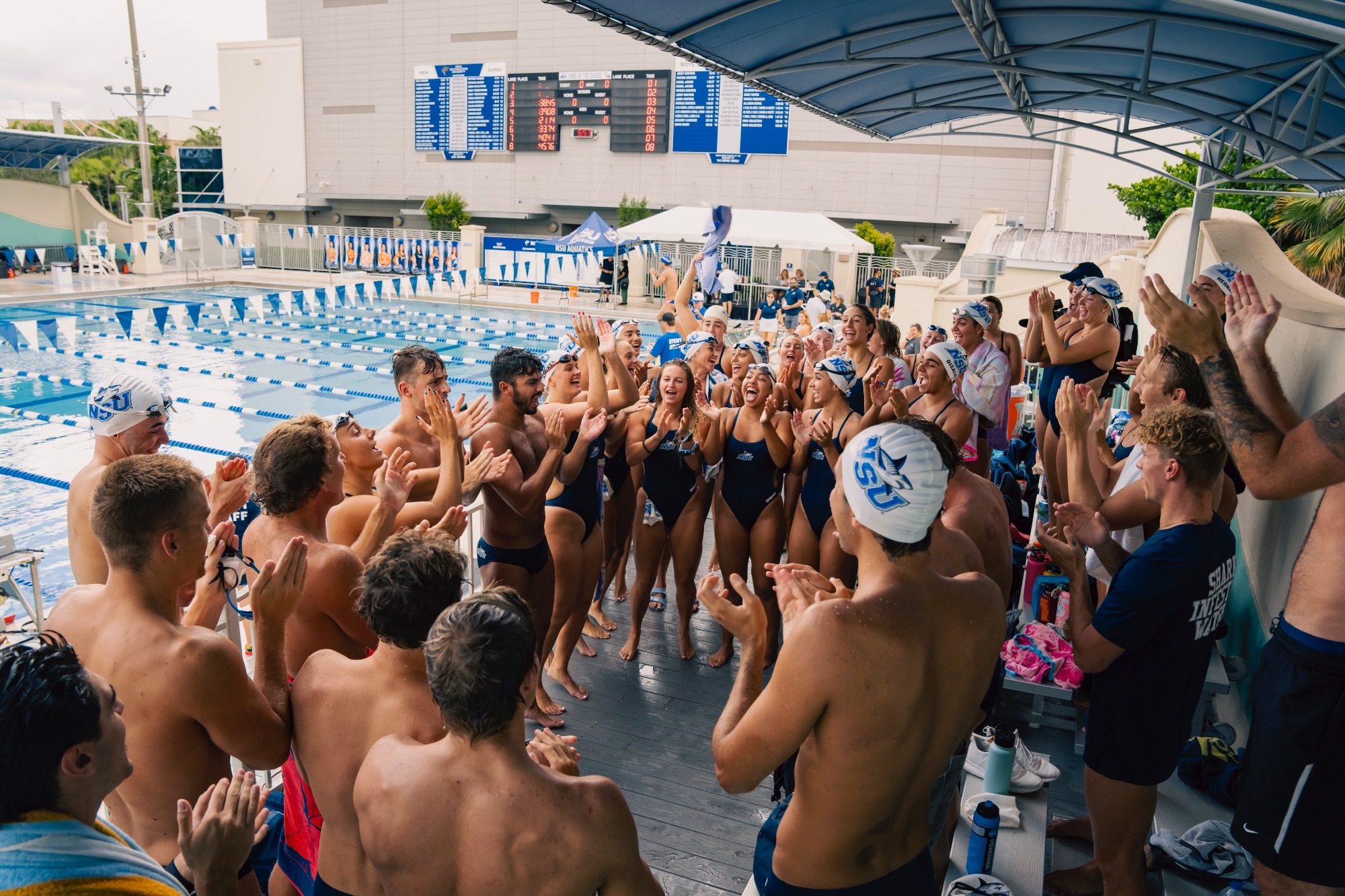 Sharks Open Season in Dual Meet Against FAU - Nova Southeastern ...