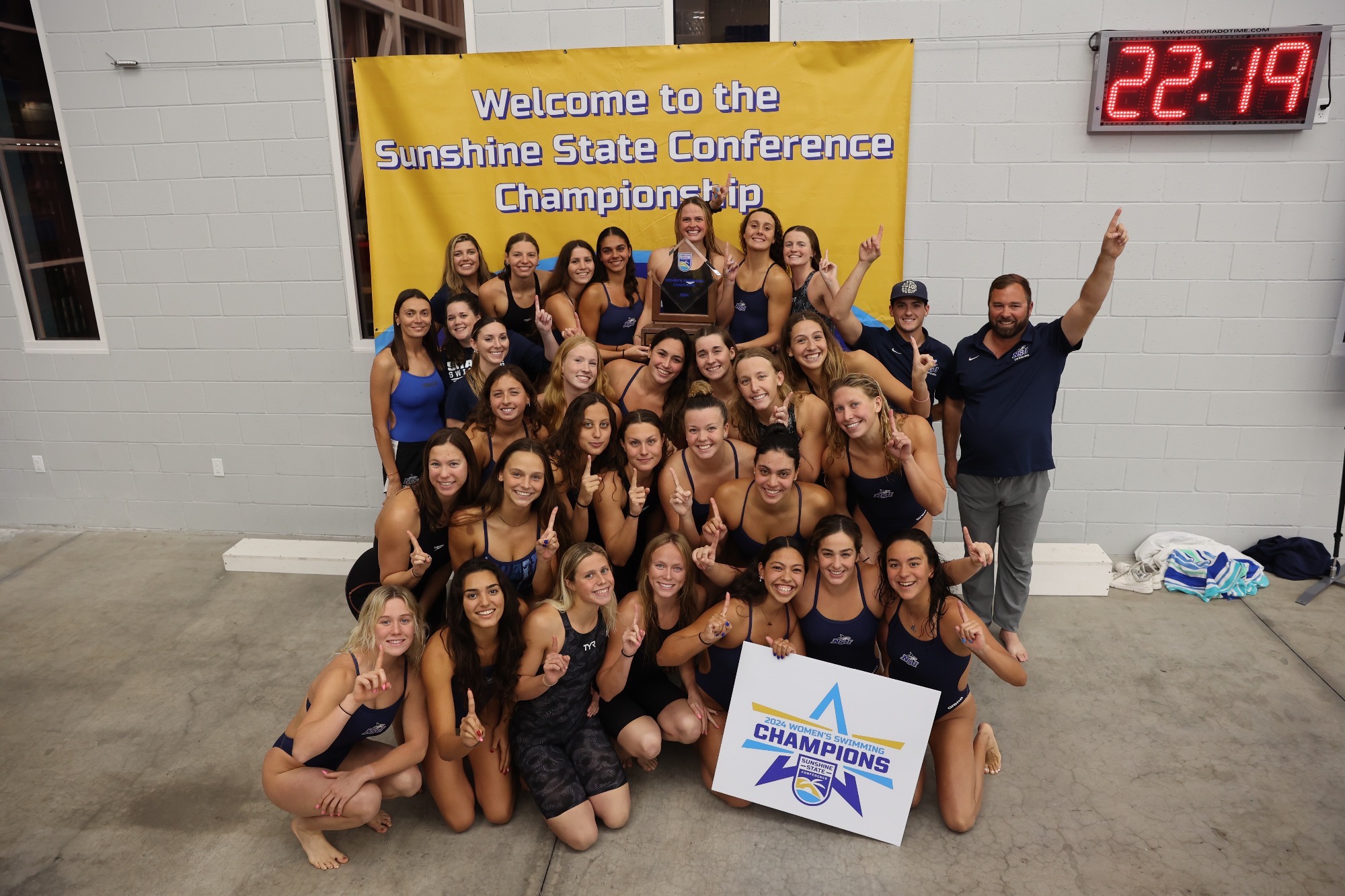 CH4MPS! NSU Women's Swimming Wins Fourth Consecutive SSC Title - Nova ...