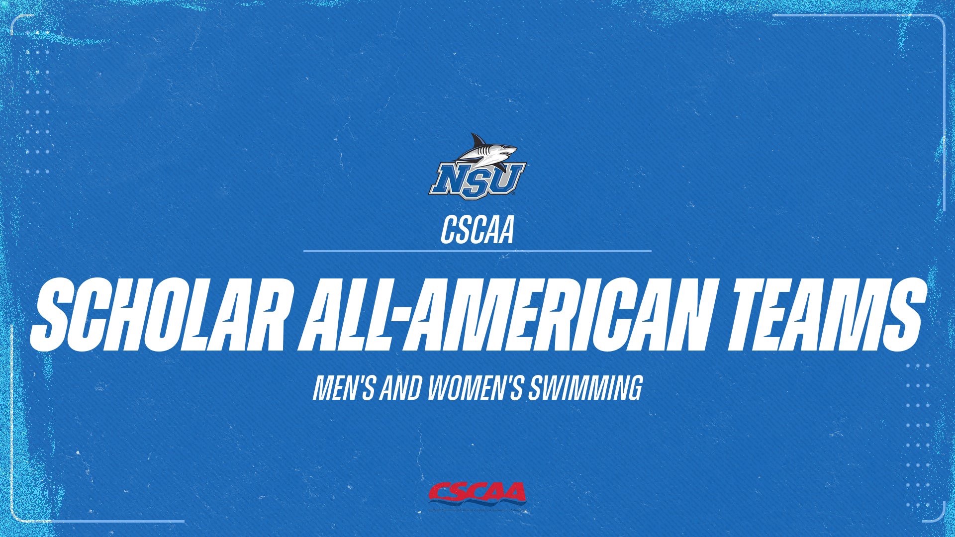 NSU Swimming Teams Honored as CSCAA Scholar All-Americans - Nova ...