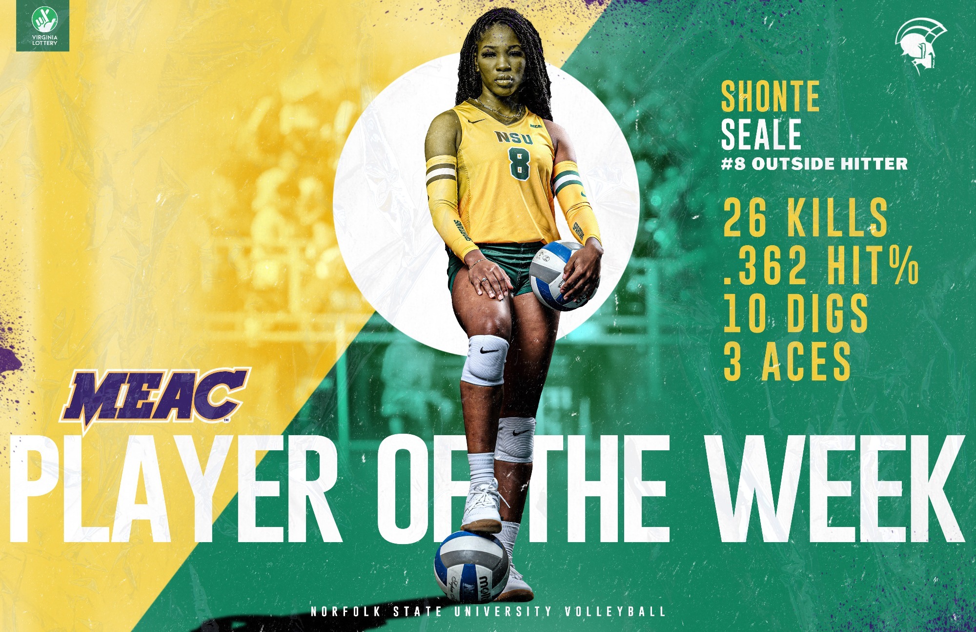 Shonte Seale - Women's Volleyball - Norfolk State University Athletics