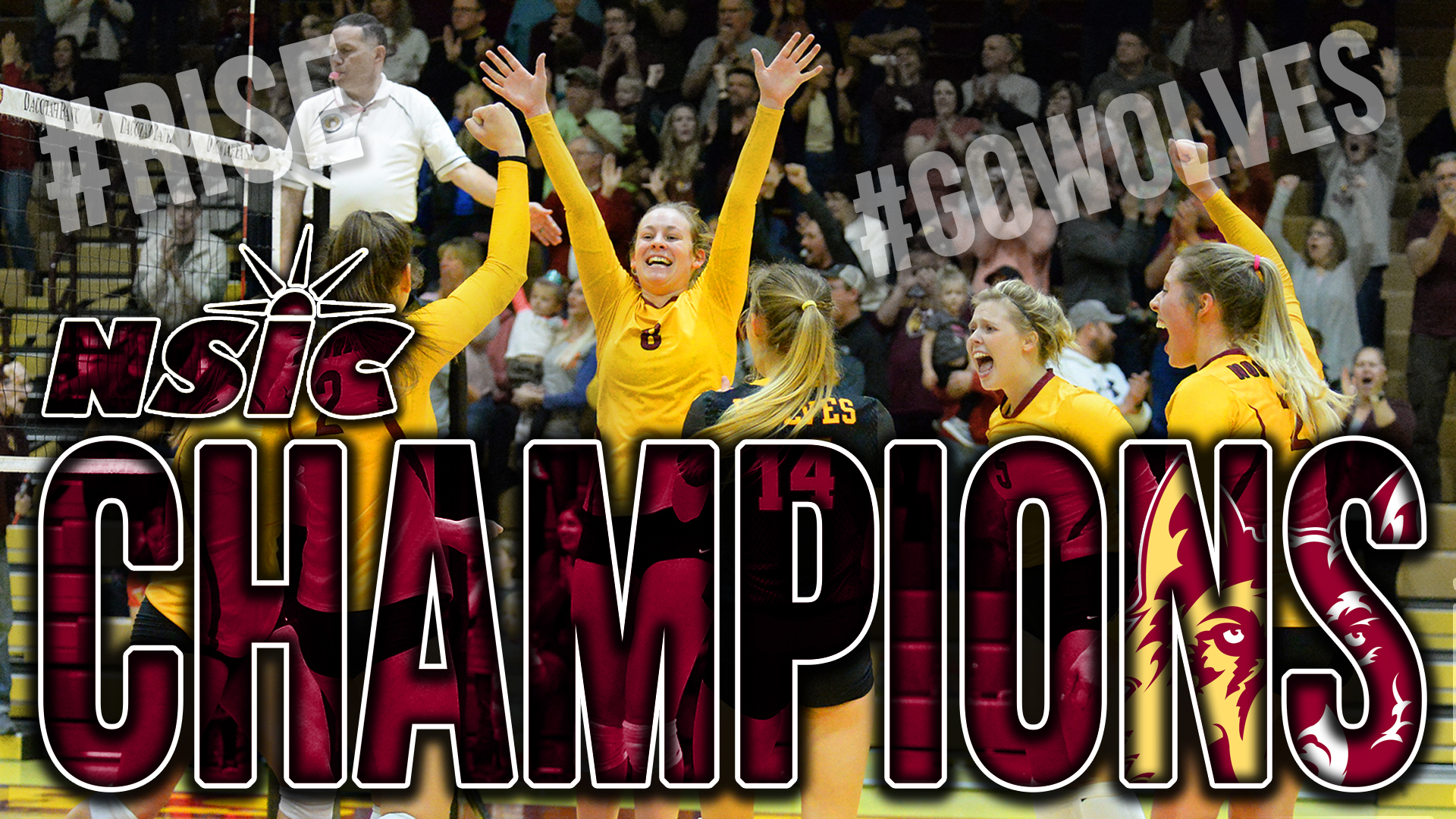 Wolves sweep Beavers en route to first NSIC Conference Championship in ...