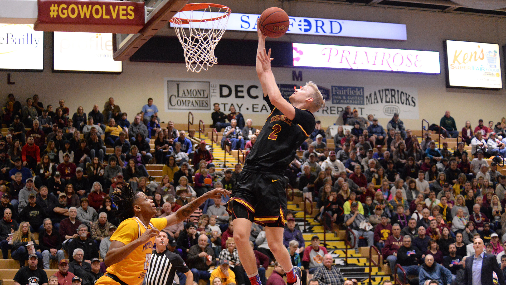 Mason Stark Launches the Wolves past Minnesota State - Northern State ...