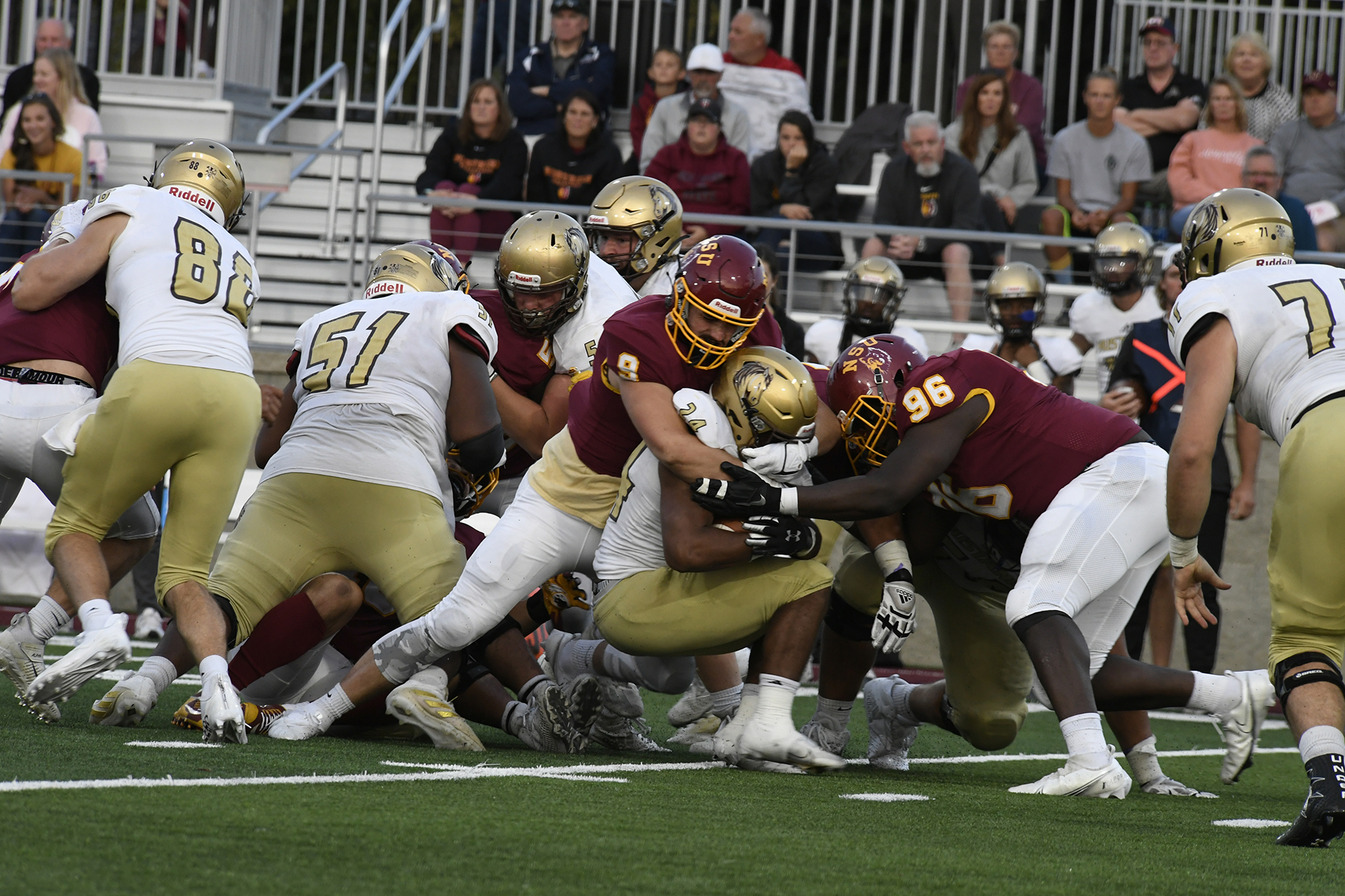 Wolves Football Downs Southwest in Inaugural Game from Dacotah Bank ...