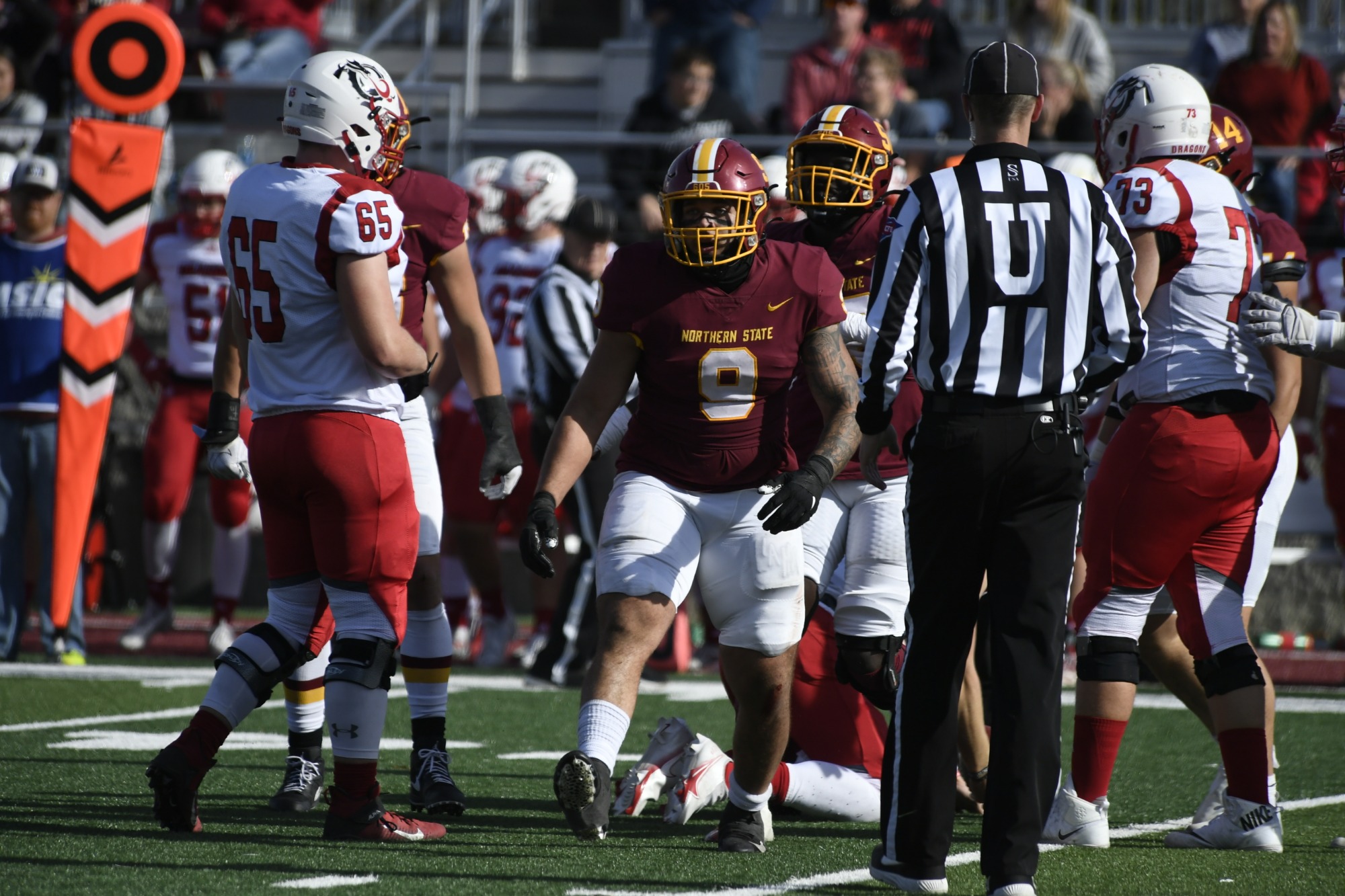 The Wolves Defense Wreaks Havoc on the Dragons in 28-Point Win ...