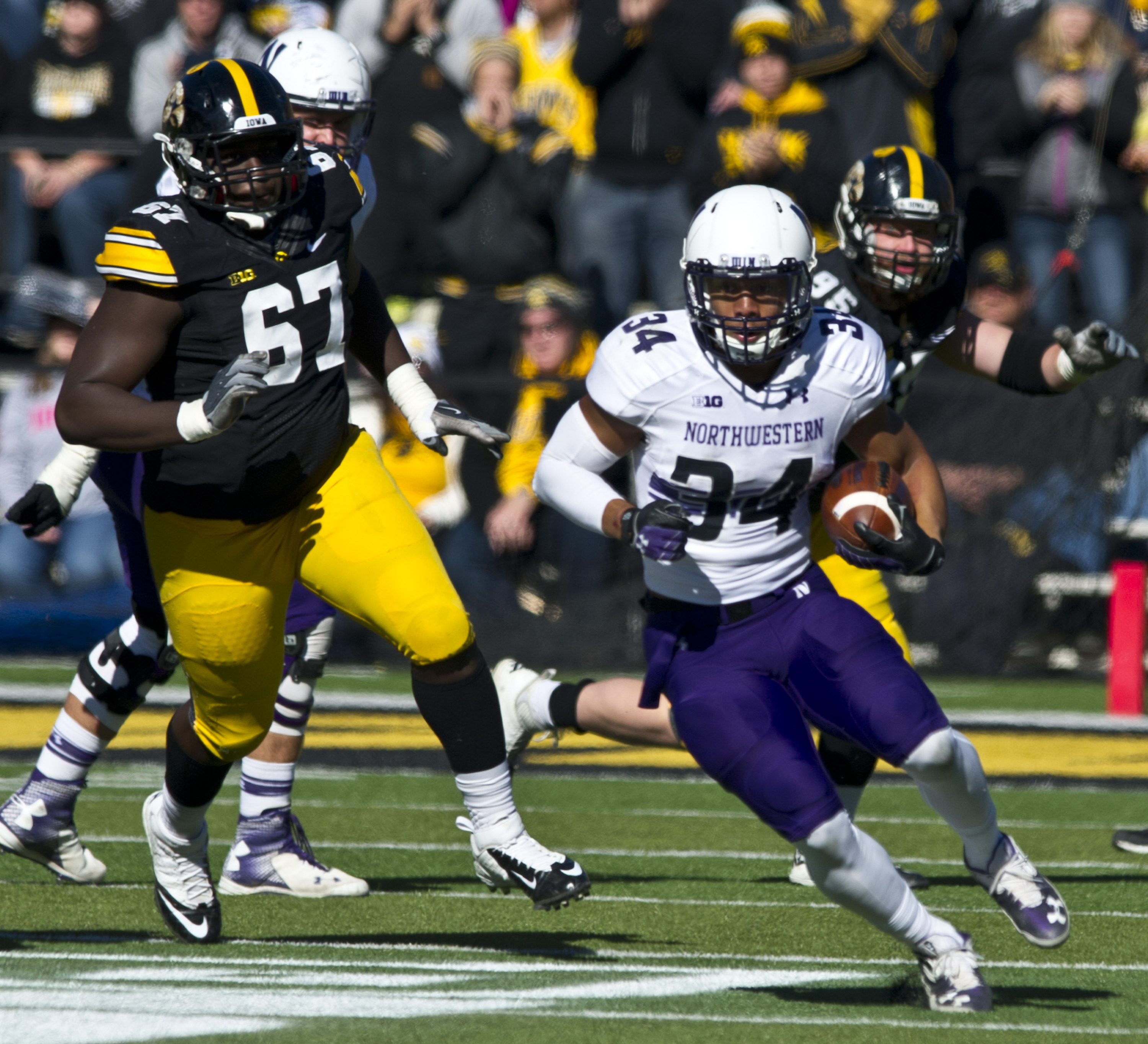 Warren Long - 2017 - Football - Northwestern Athletics