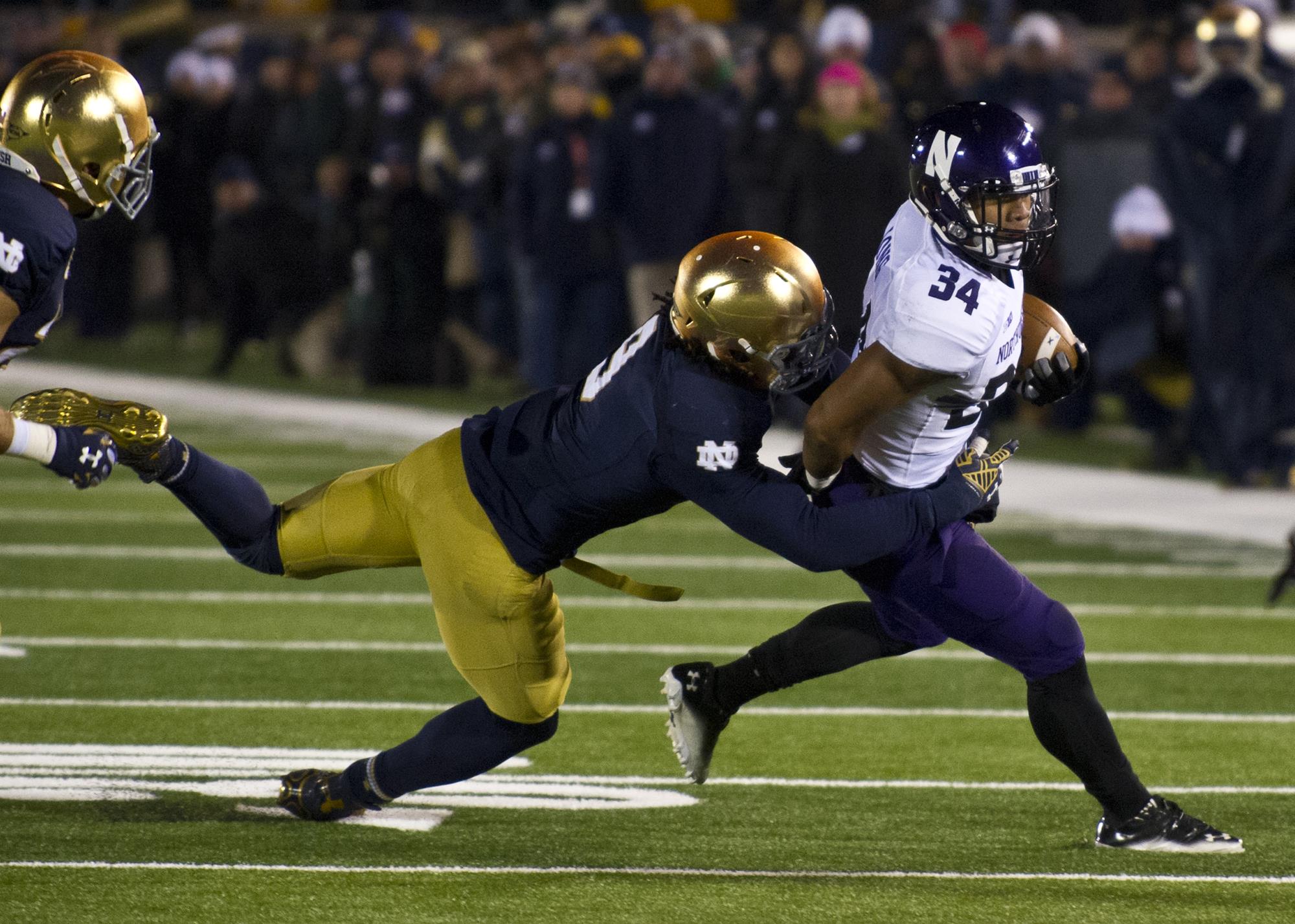 Warren Long - 2017 - Football - Northwestern Athletics