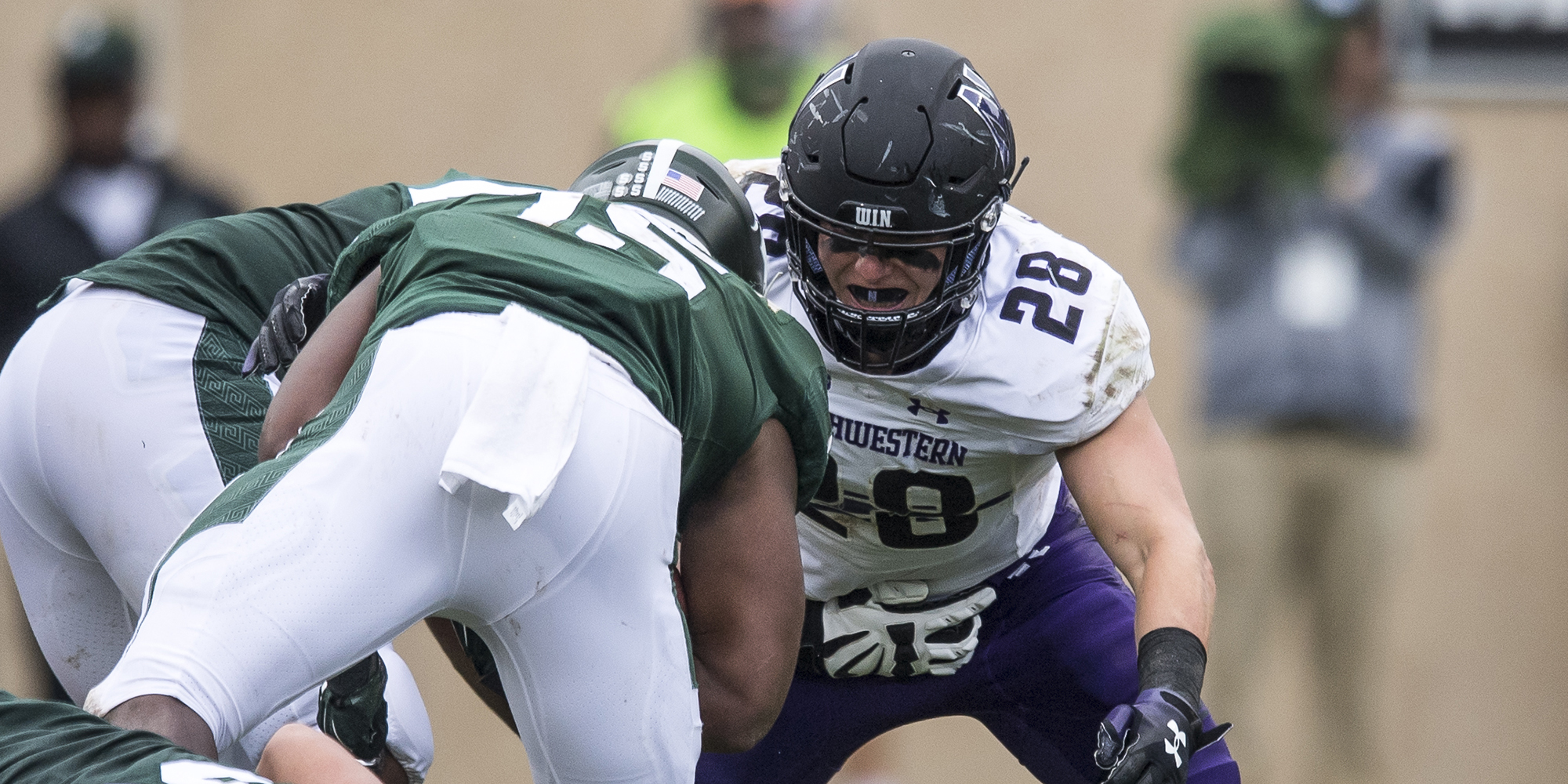 Chris Bergin - 2021 - Football - Northwestern University Athletics