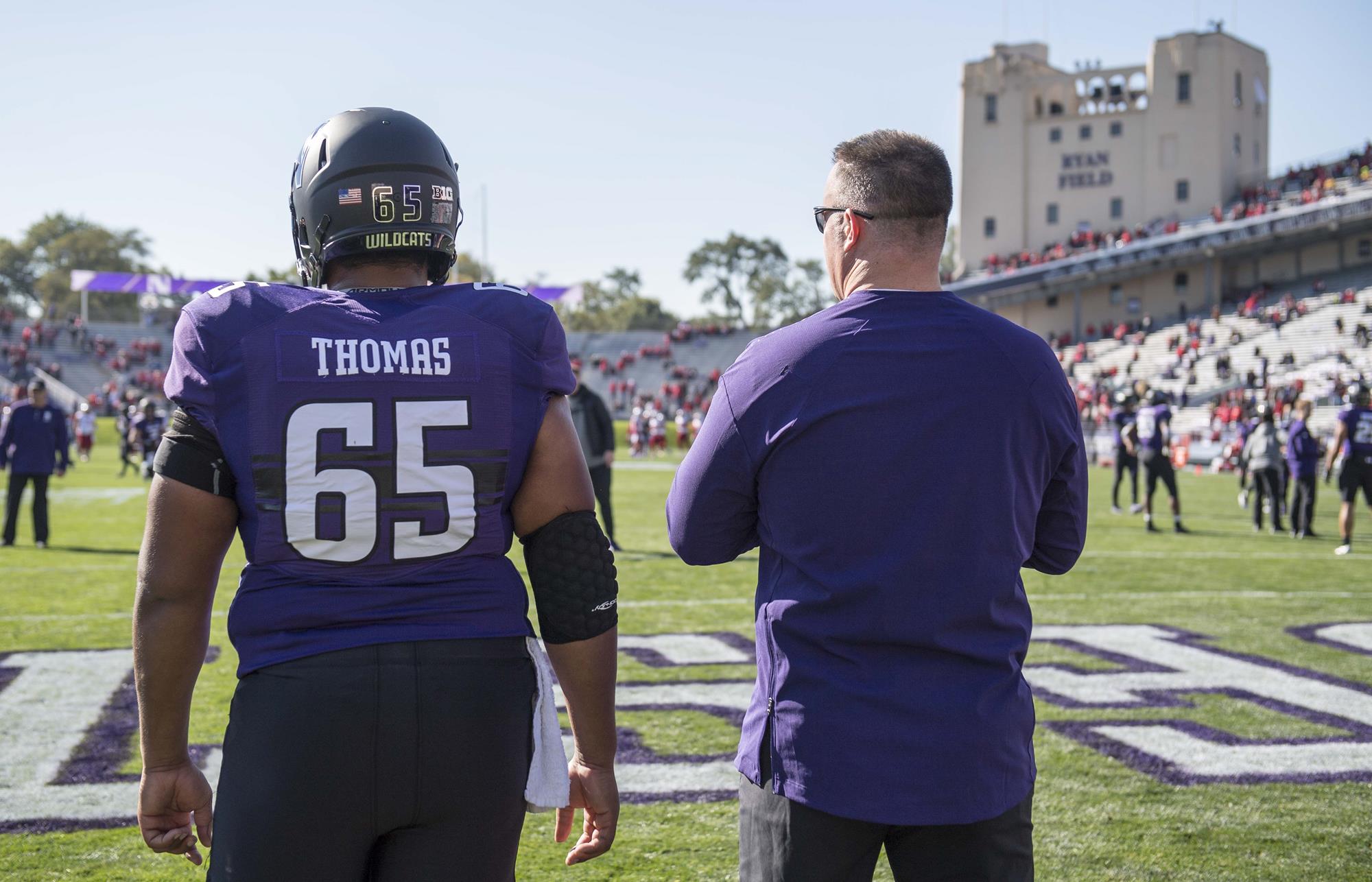 Jared Thomas - 2019 - Football - Northwestern University Athletics