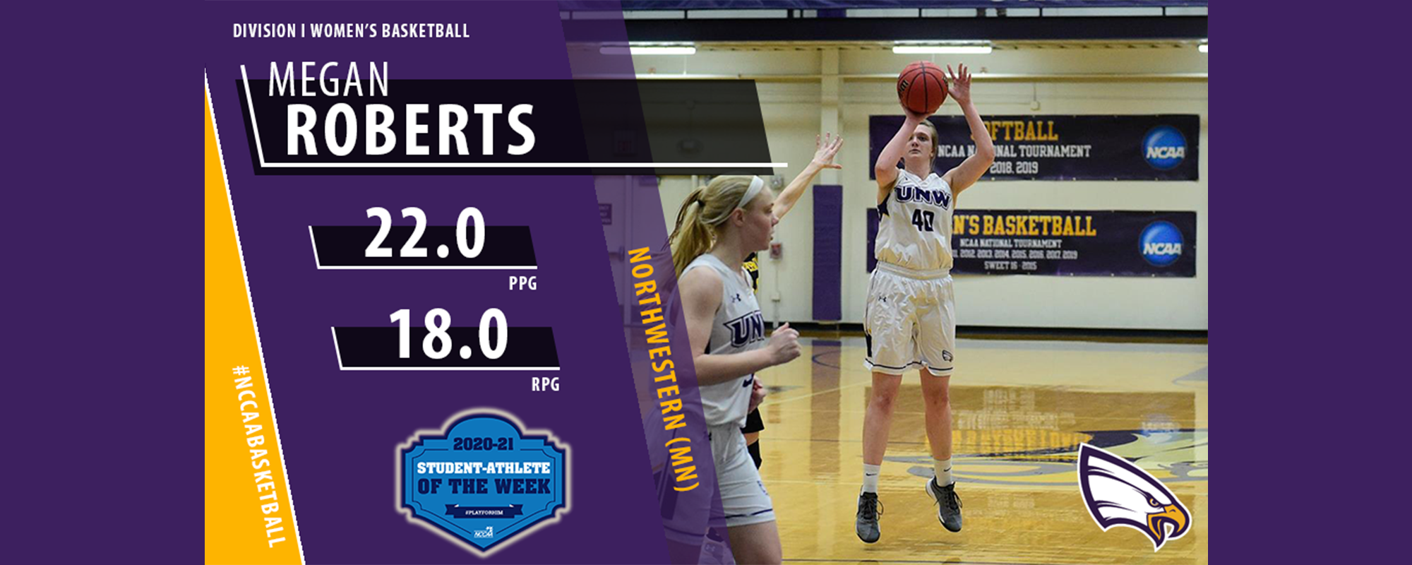 Megan Roberts Named NCCAA DI Women’s Basketball Student-Athlete of the ...