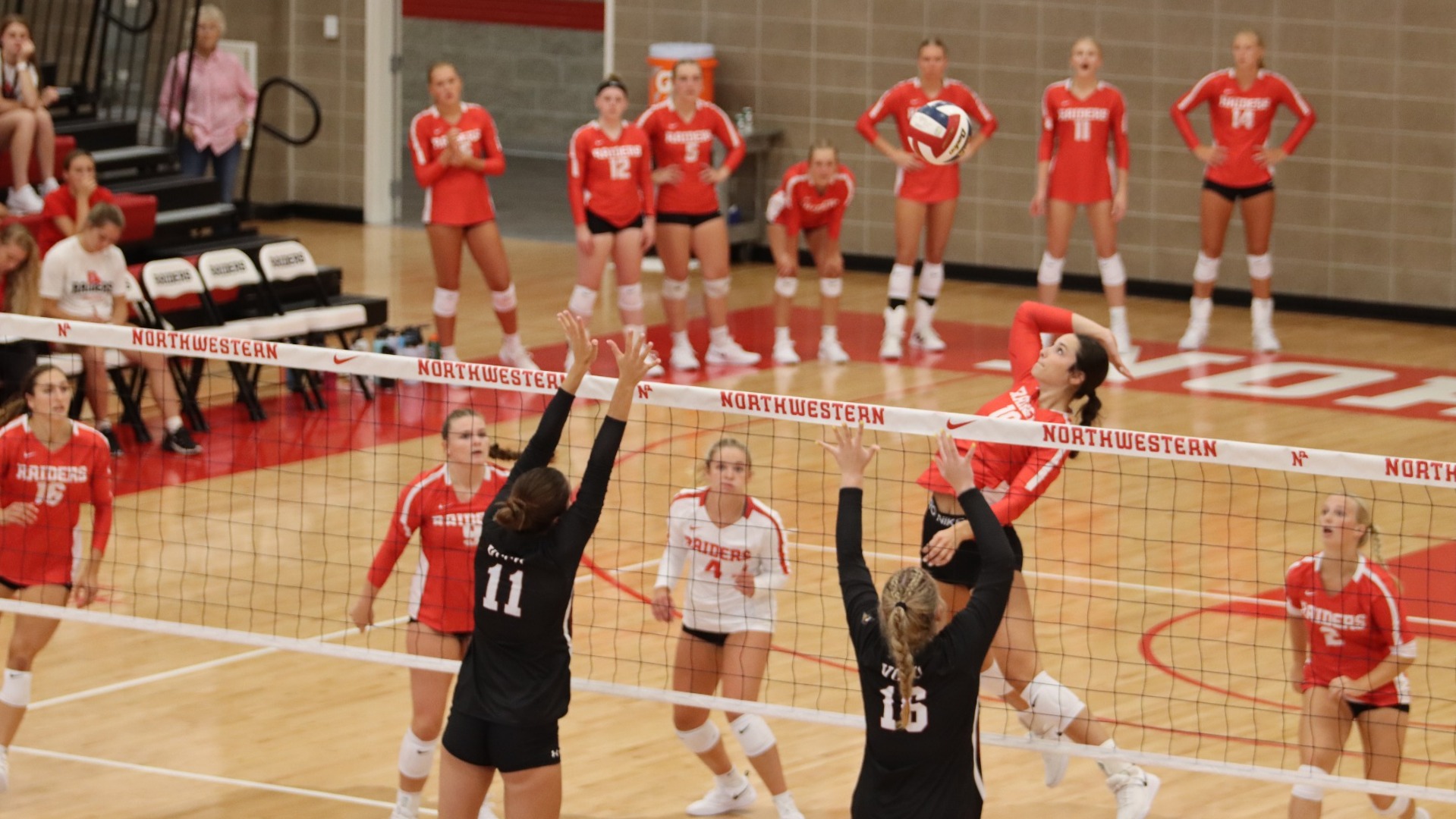 Northwestern Downs No. 11 MidAmerica Nazarene in Straight Sets ...