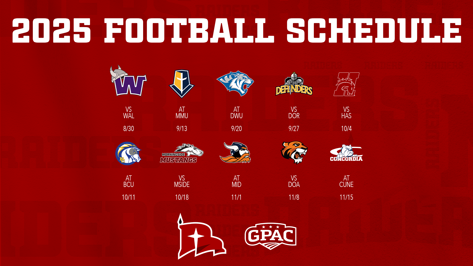 Football Announces 2025 Signing Class - Northwestern College Athletics