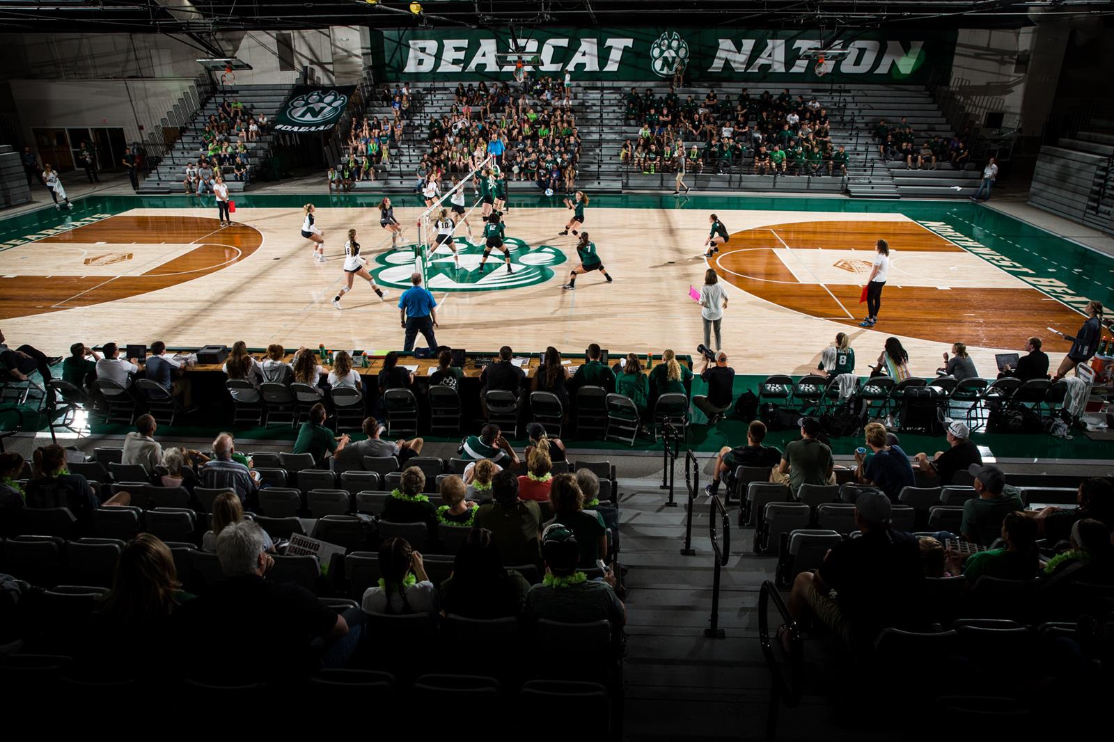 Volleyball returns to Bearcat Arena for two matches - Northwest ...