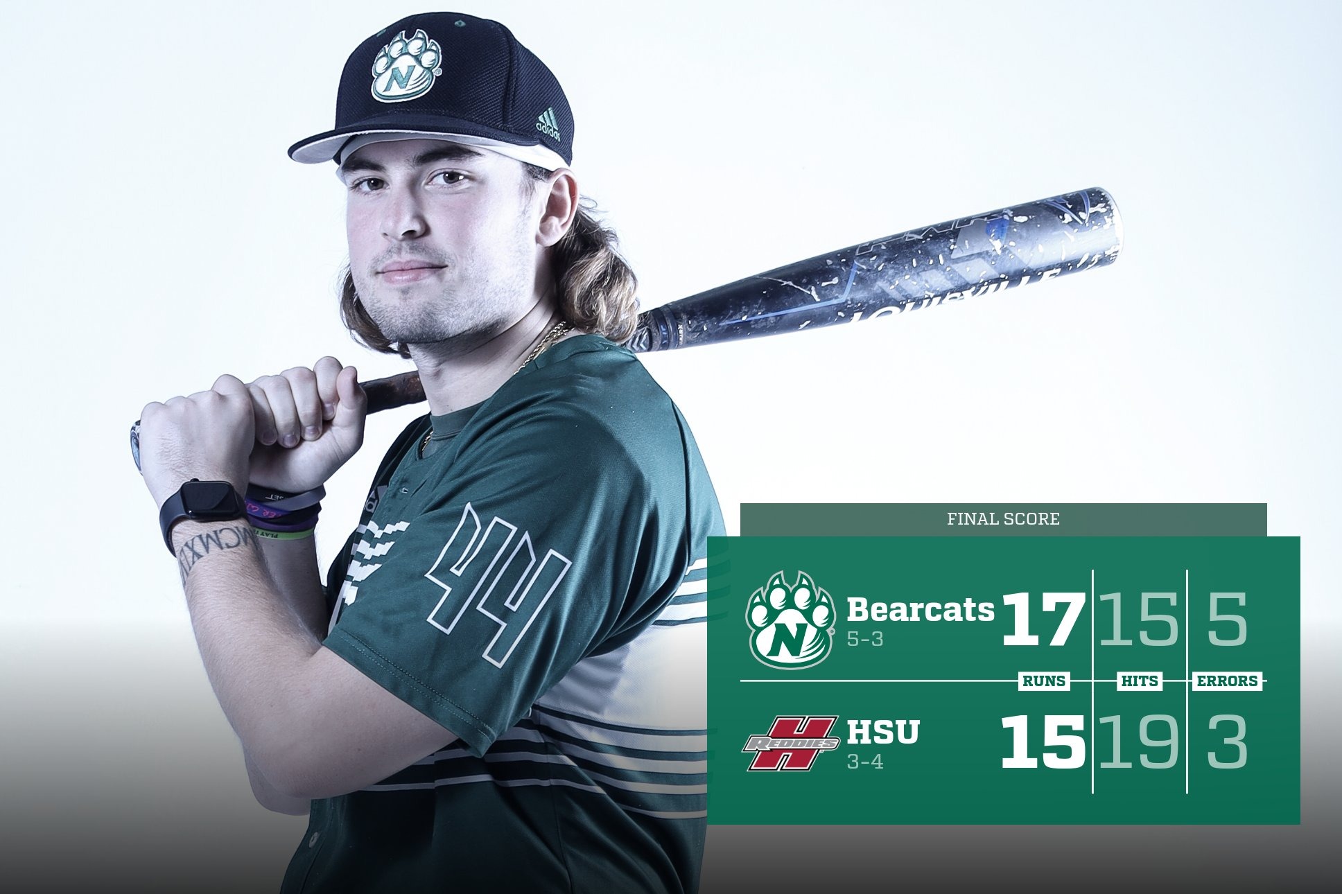 Bearcat baseball rallies from six back to take down Reddies, 17-15 ...