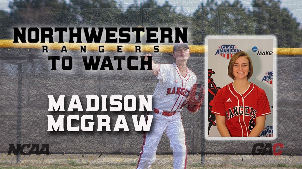10 Rangers to Watch Series: Madison McGraw - Northwestern Oklahoma ...