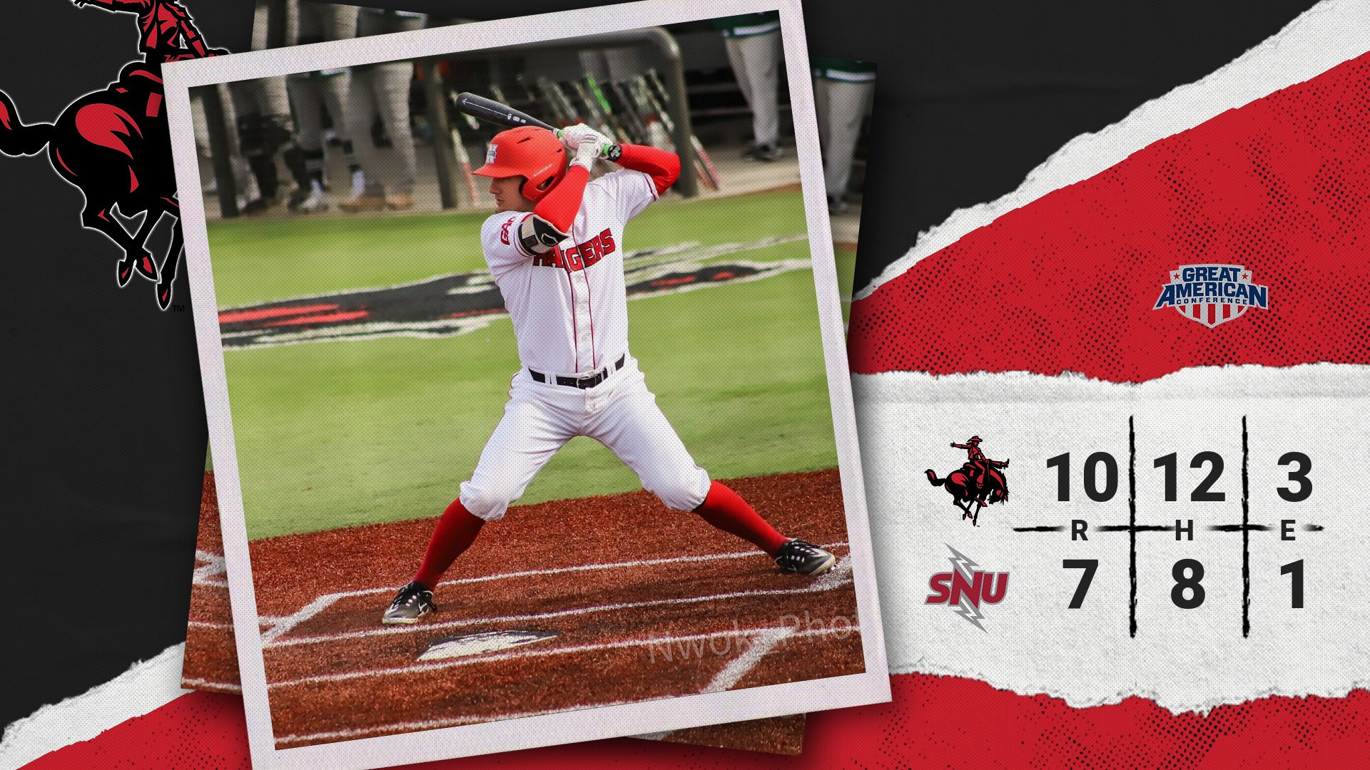 Four Home Runs Leads Rangers to 10-7 Victory - Northwestern Oklahoma ...