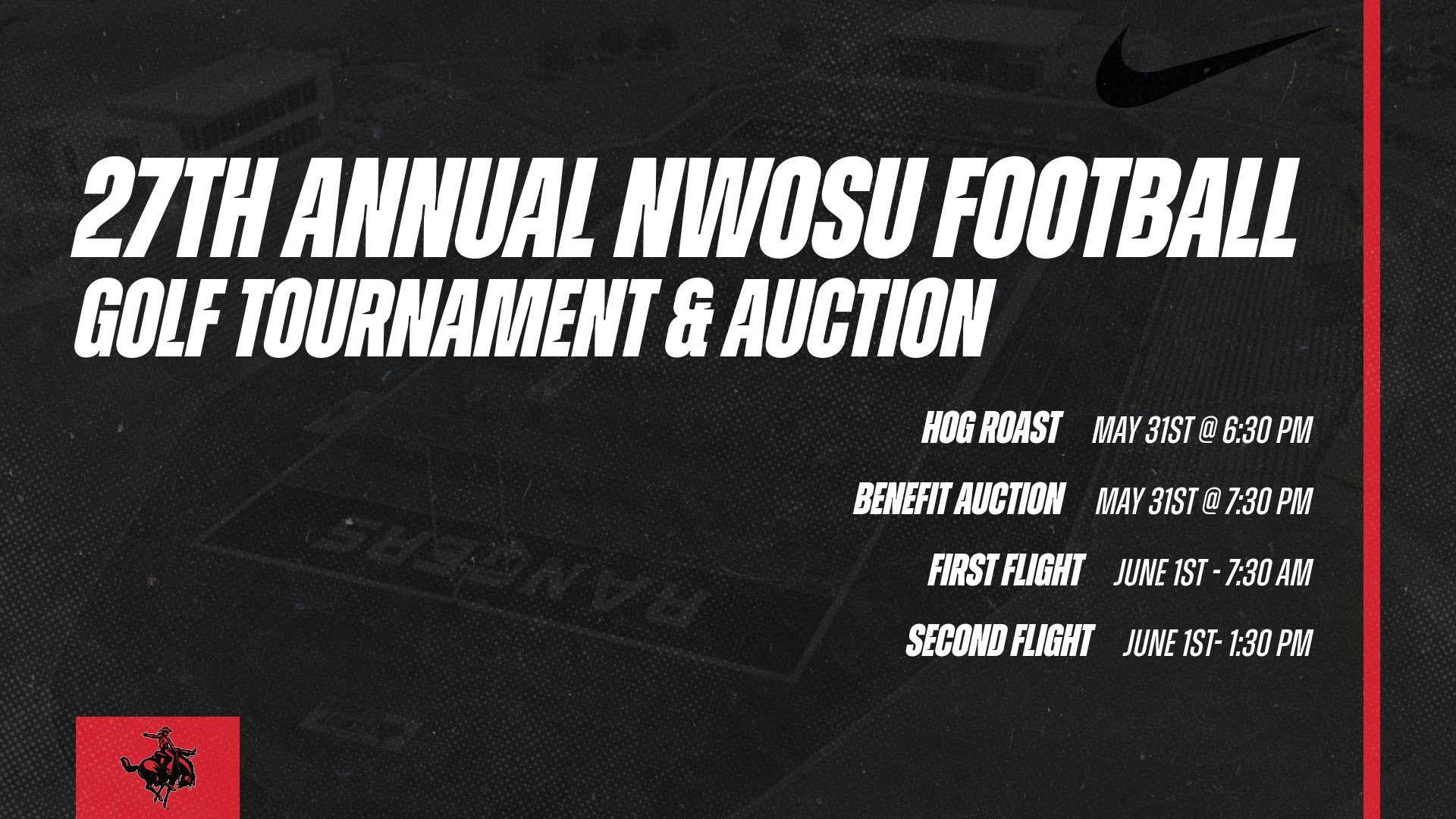 2024 Ranger Football Schedule Release - Northwestern Oklahoma State ...