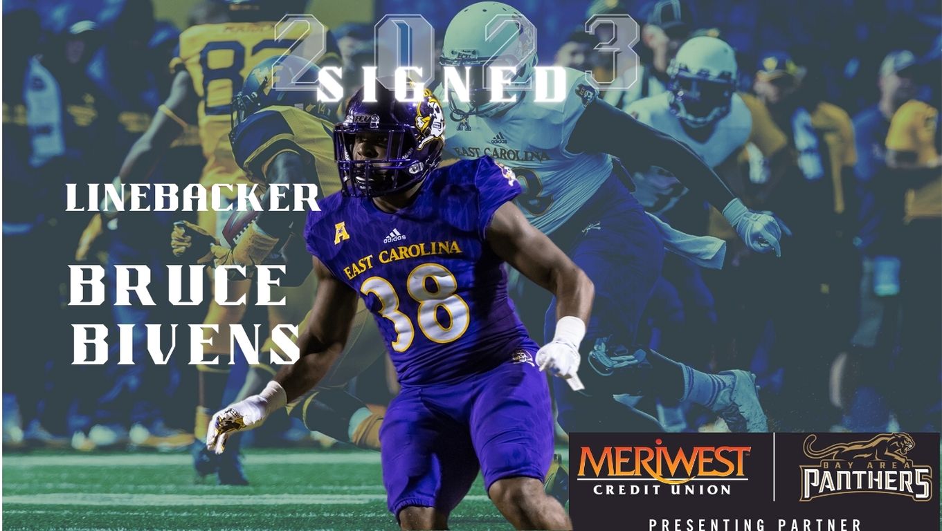 Former East Carolina Linebacker Bruce Bivens Signs with Bay Area - Bay ...