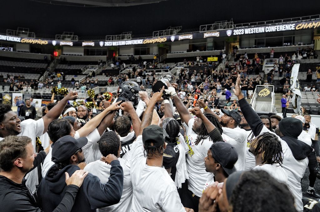 Panthers IFL Western Conference Champions - Bay Area Panthers