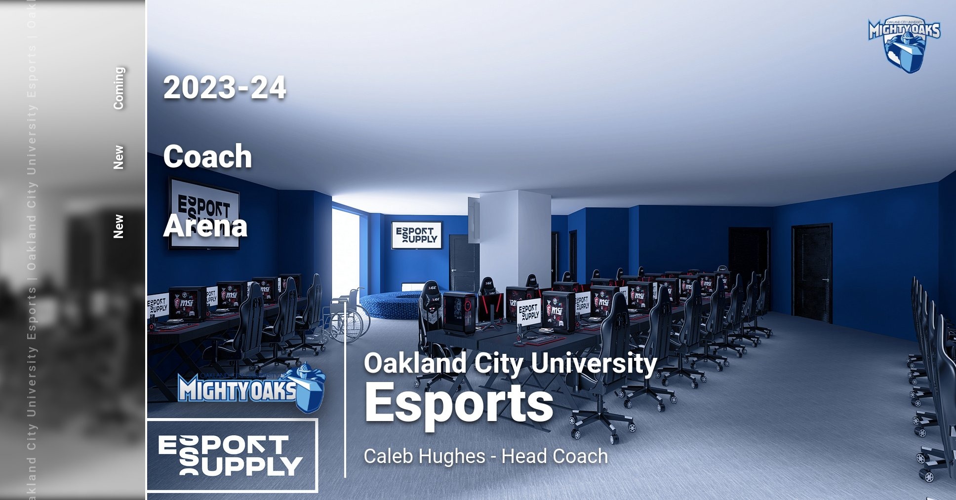 New eSports Arena Coming Soon; Caleb Hughes Set To Lead Team - Oakland ...