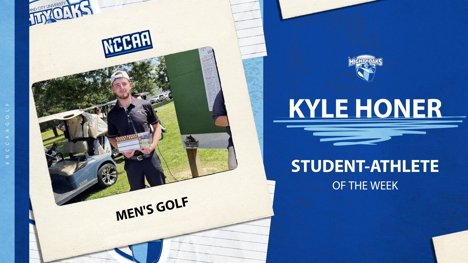 Honer Earns Medalist and Player of the Week, Men's Golf Team Wins Red ...