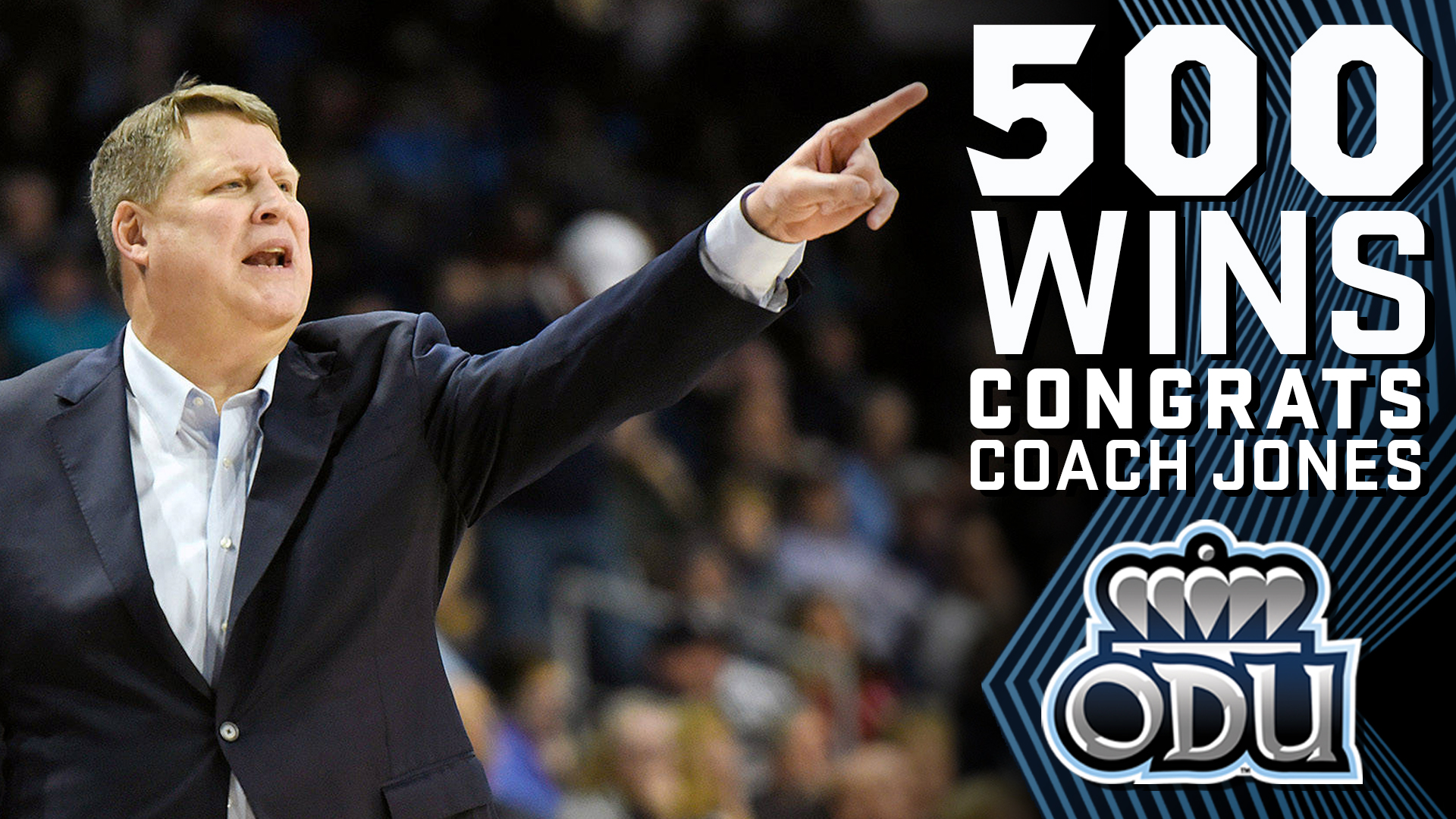 Coach Jones Earns 500th Career Victory in 76-69 Win at Northeastern ...