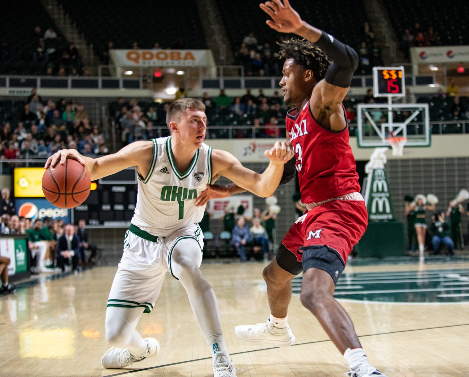 Ohio Men's Basketball Sends Seniors Off with 66-57 Victory over Miami ...