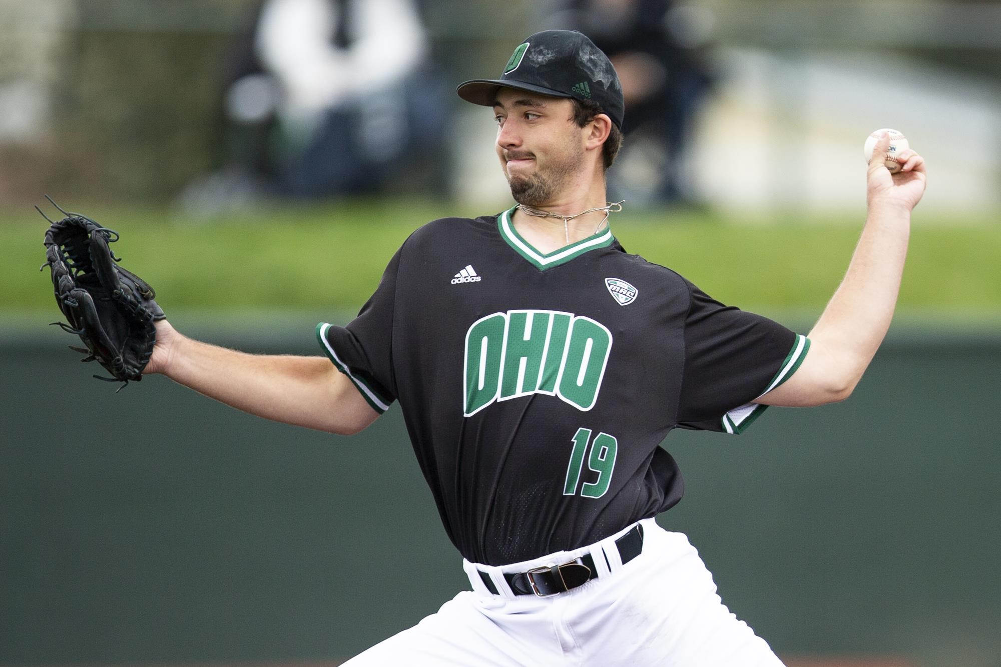 Tate Named Co-Pitcher of the Week - Ohio University
