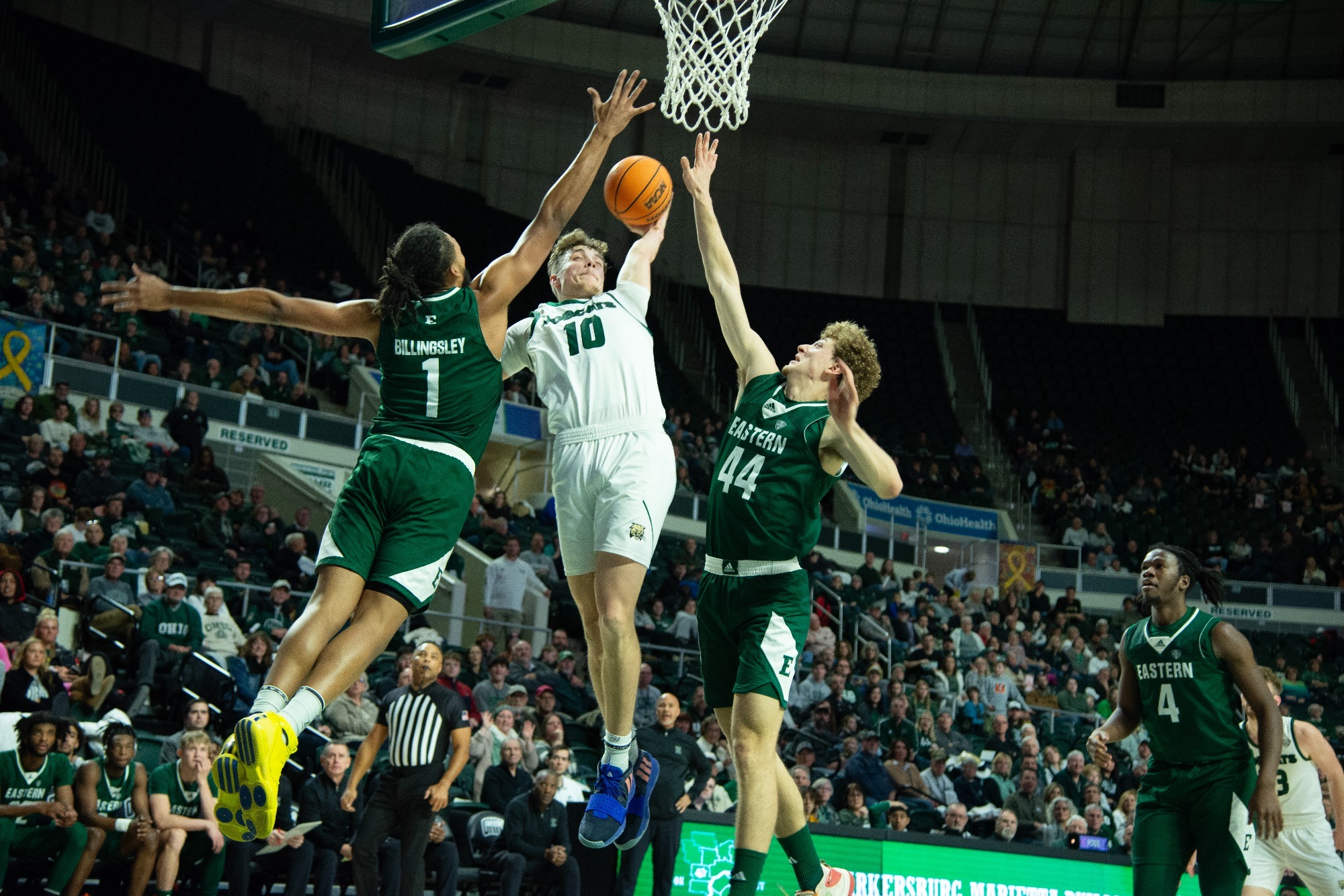 Ohio Men's Basketball Dominates EMU Behind Hadaway's Career Night ...