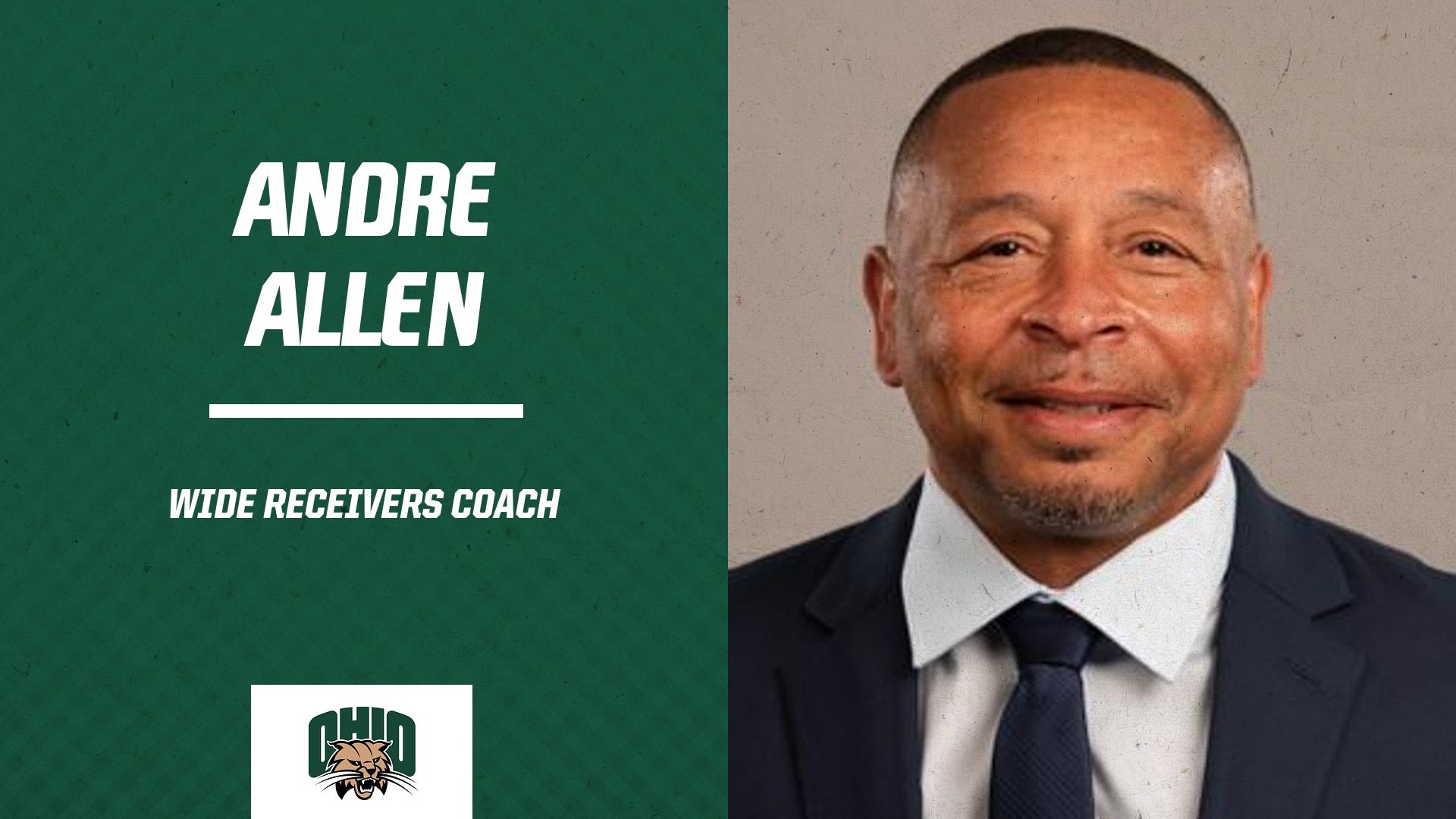 Ohio Football Welcomes Andre Allen to Coaching Staff - Ohio University