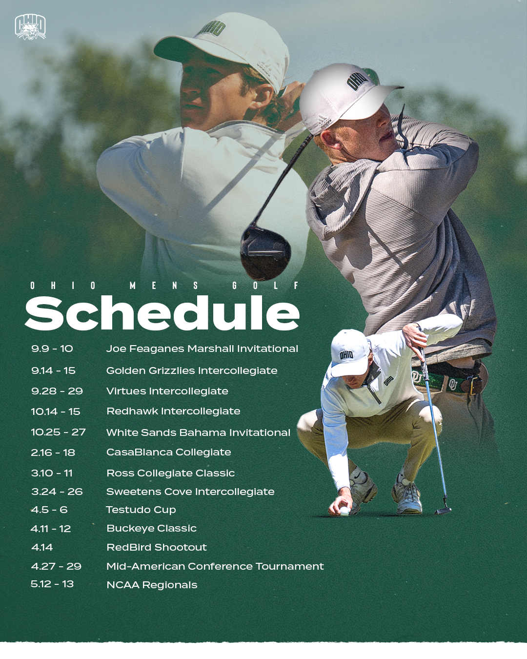 Ohio’s Kates Named MAC Men’s Golfer of the Week - Ohio University