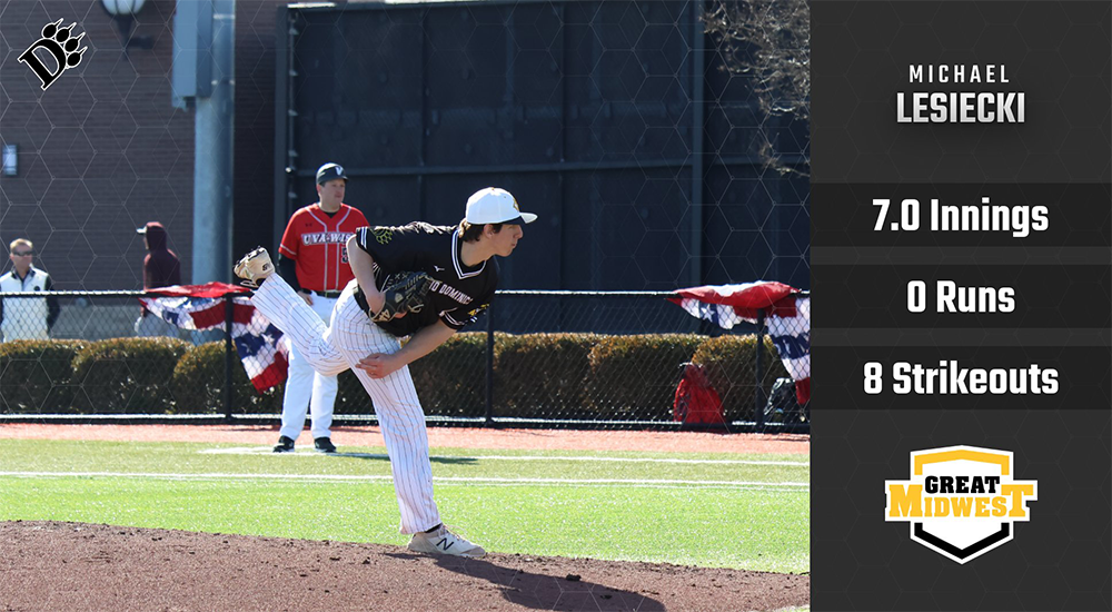 Lesiecki Tabbed G-MAC South Division Pitcher of the Week - Ohio ...