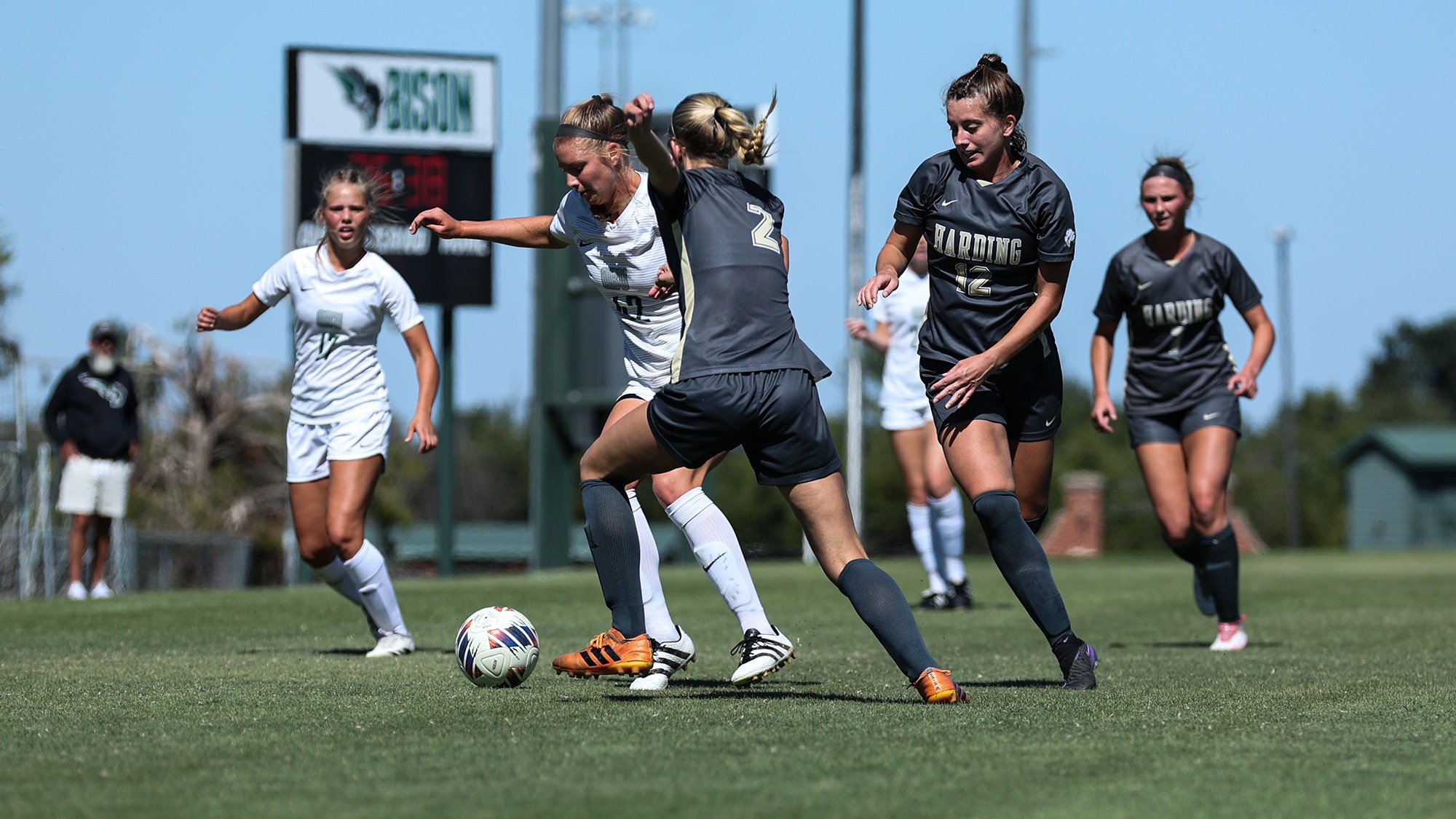 Harding Bottles Up Bison - Oklahoma Baptist University Athletics