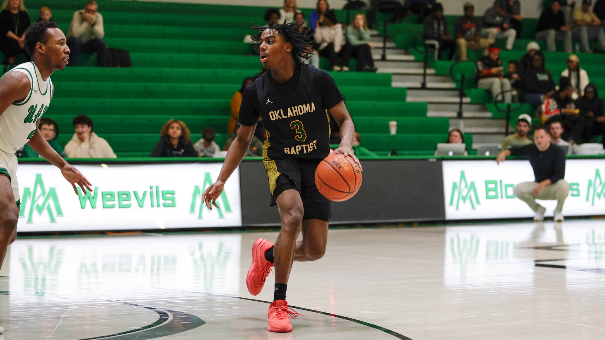 Bison Fall Late at UAM, 59-57 - Oklahoma Baptist University Athletics