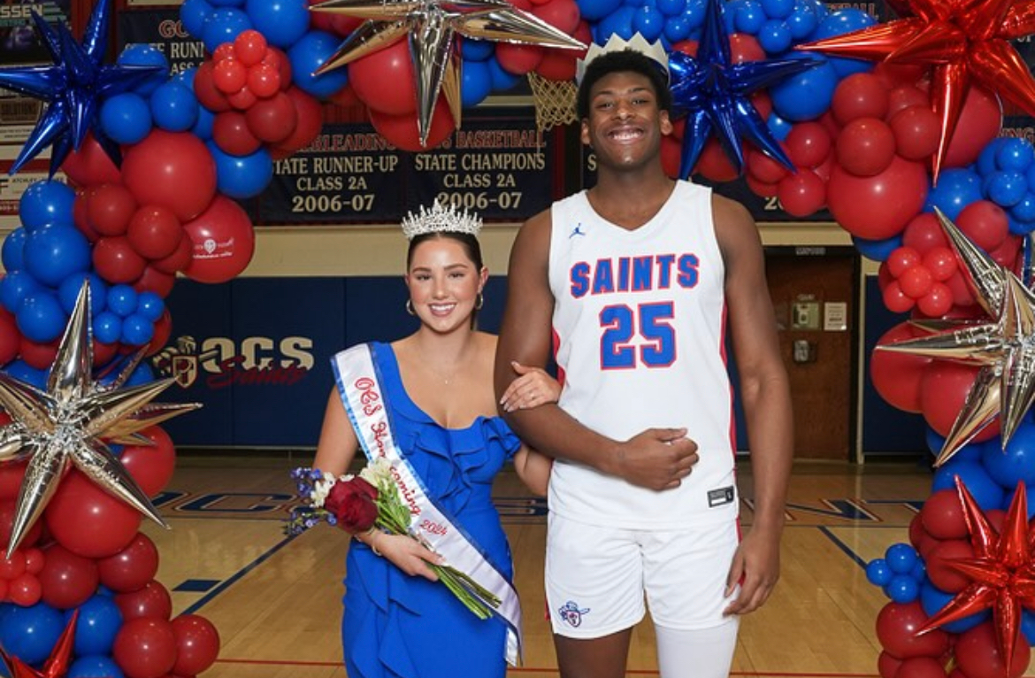 Basketball Homecoming Court 2024 - Oklahoma Christian School