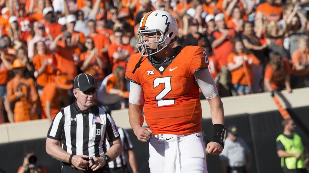 Mason Rudolph - 2017 - Cowboy Football - Oklahoma State University ...