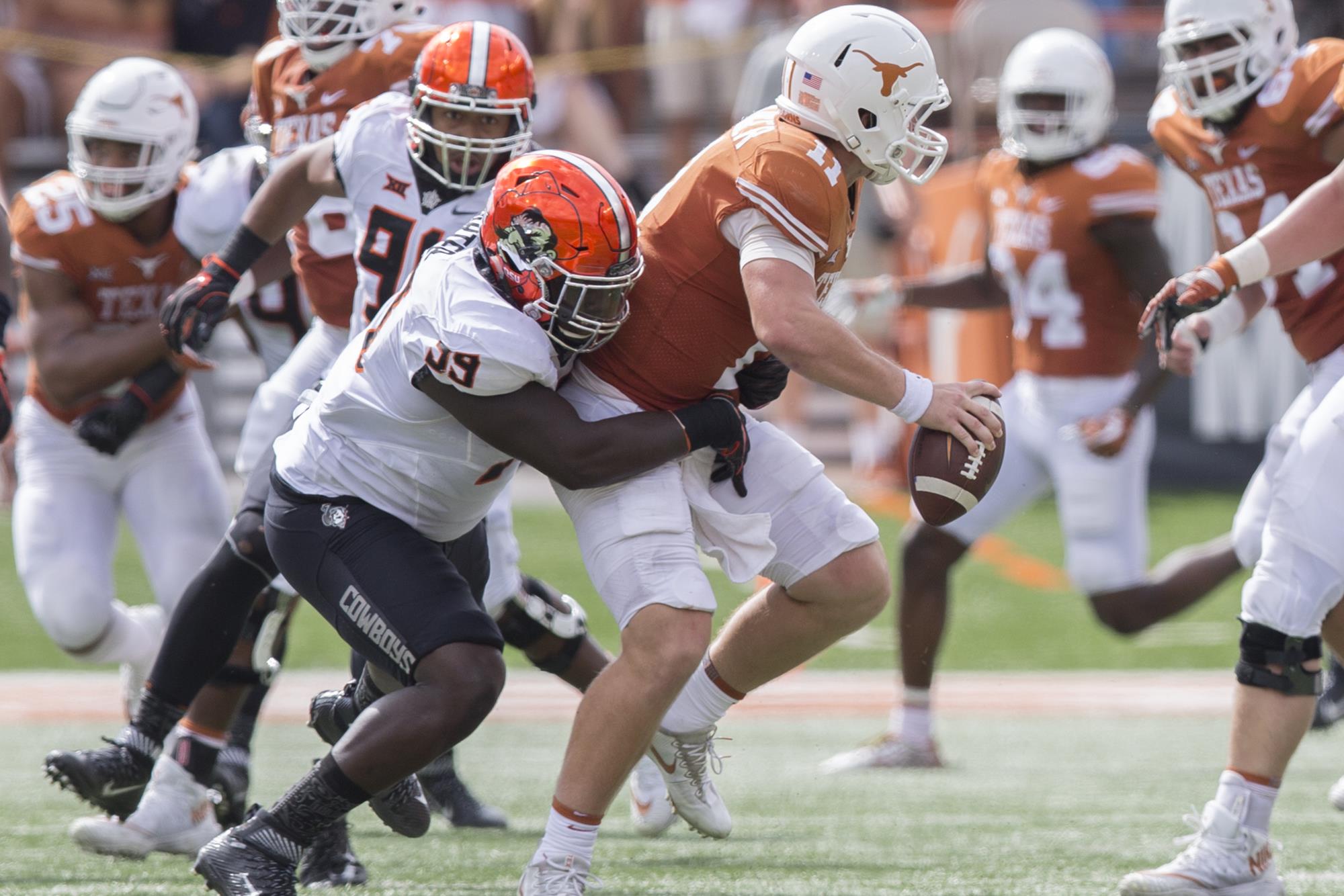 Trey Carter - 2018 - Cowboy Football - Oklahoma State University Athletics