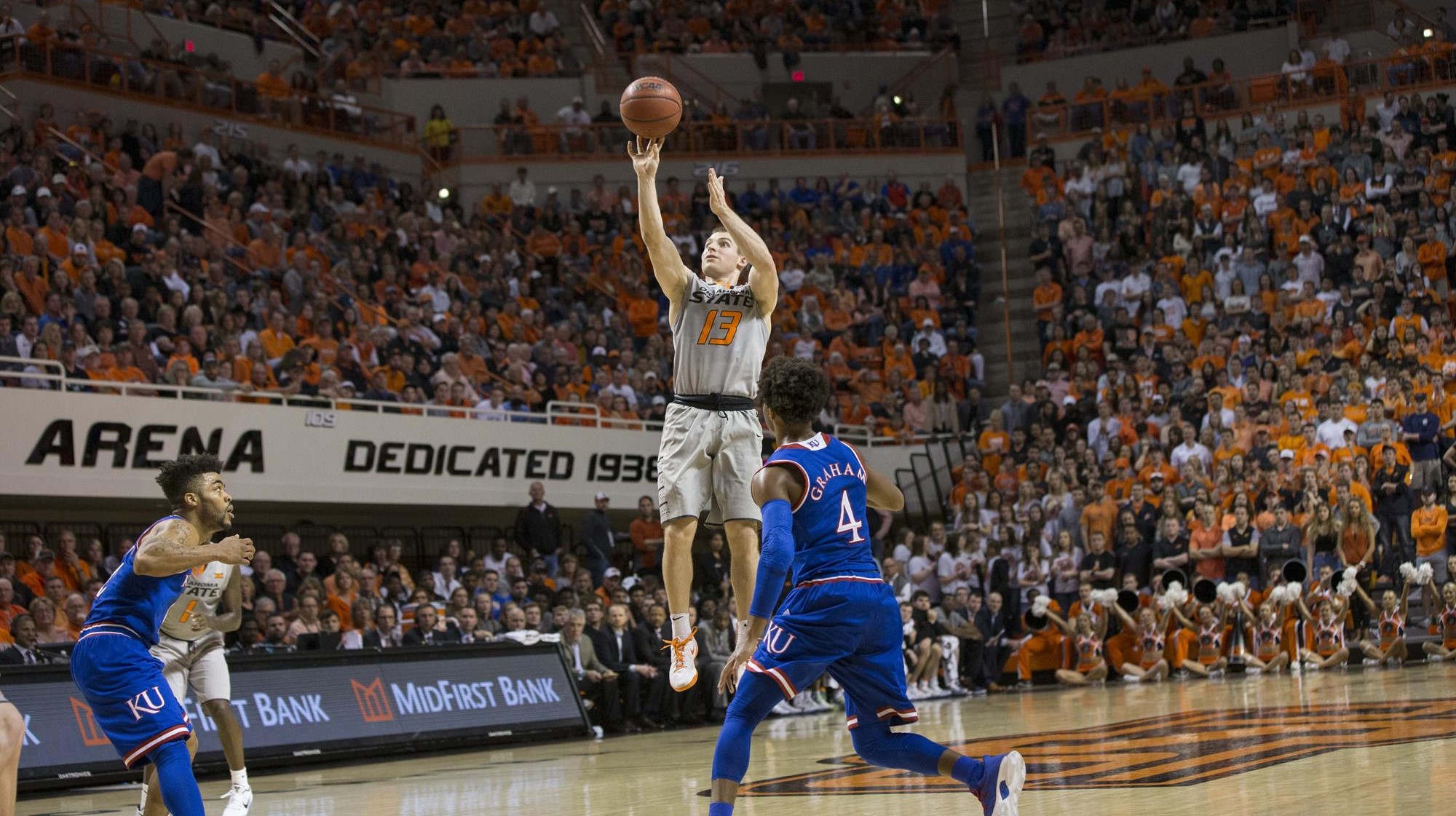 Phil Forte, III - 2016-17 - Cowboy Basketball - Oklahoma State ...