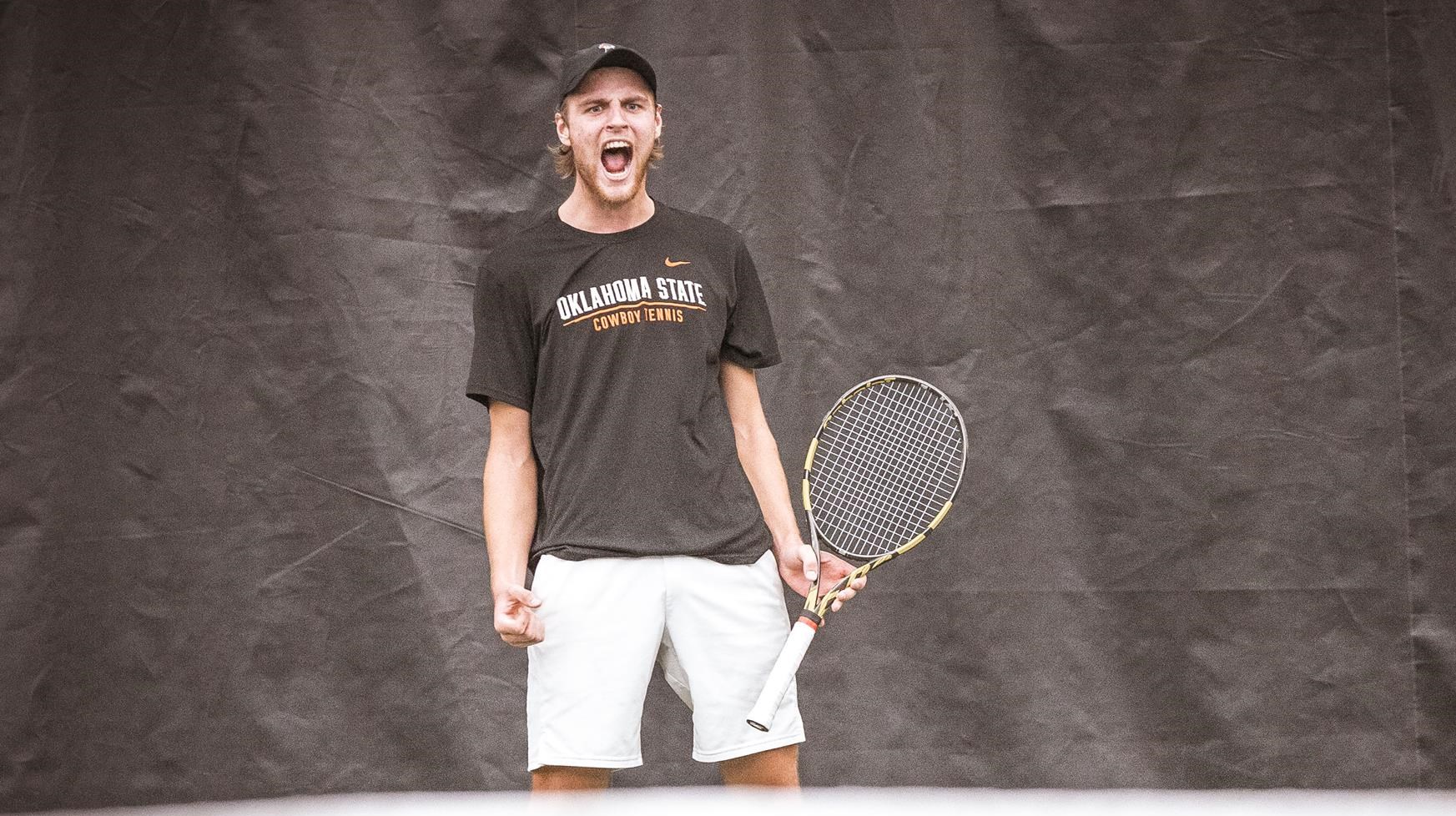 Emile Hudd - 2020-21 - Cowboy Tennis - Oklahoma State University Athletics