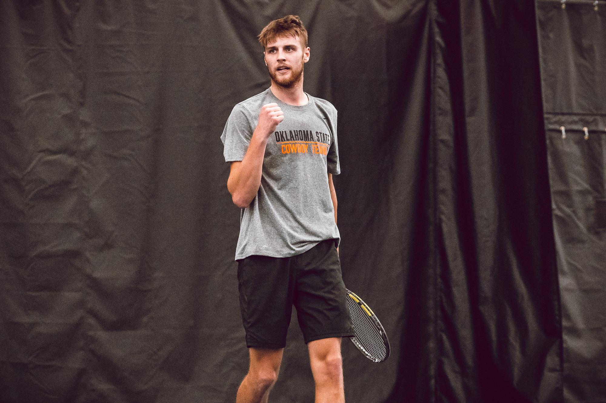 Emile Hudd - 2020-21 - Cowboy Tennis - Oklahoma State University Athletics