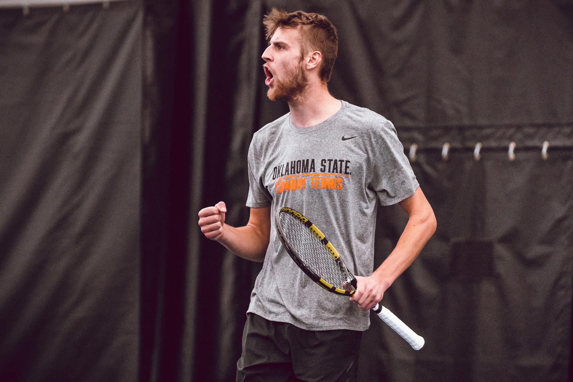 Emile Hudd - 2020-21 - Cowboy Tennis - Oklahoma State University Athletics